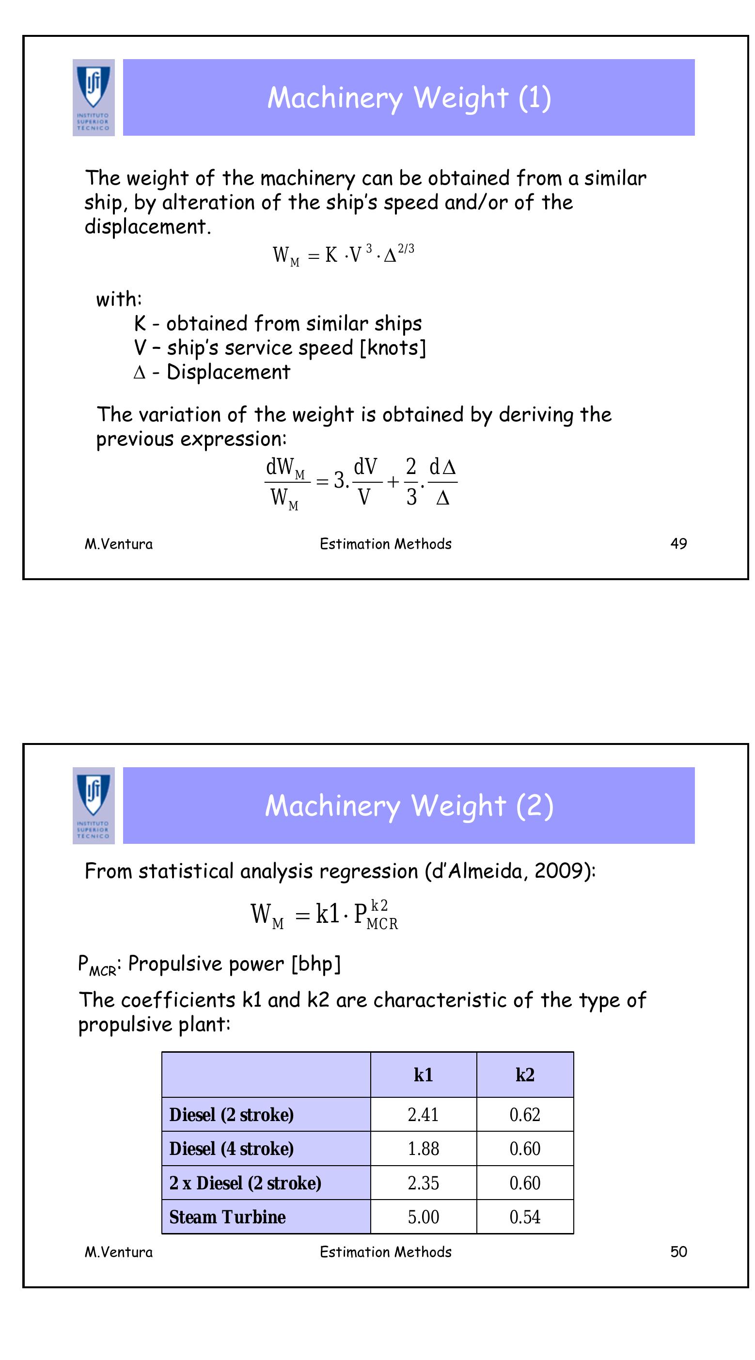 (PDF) Estimation Methods for Basic Ship Design