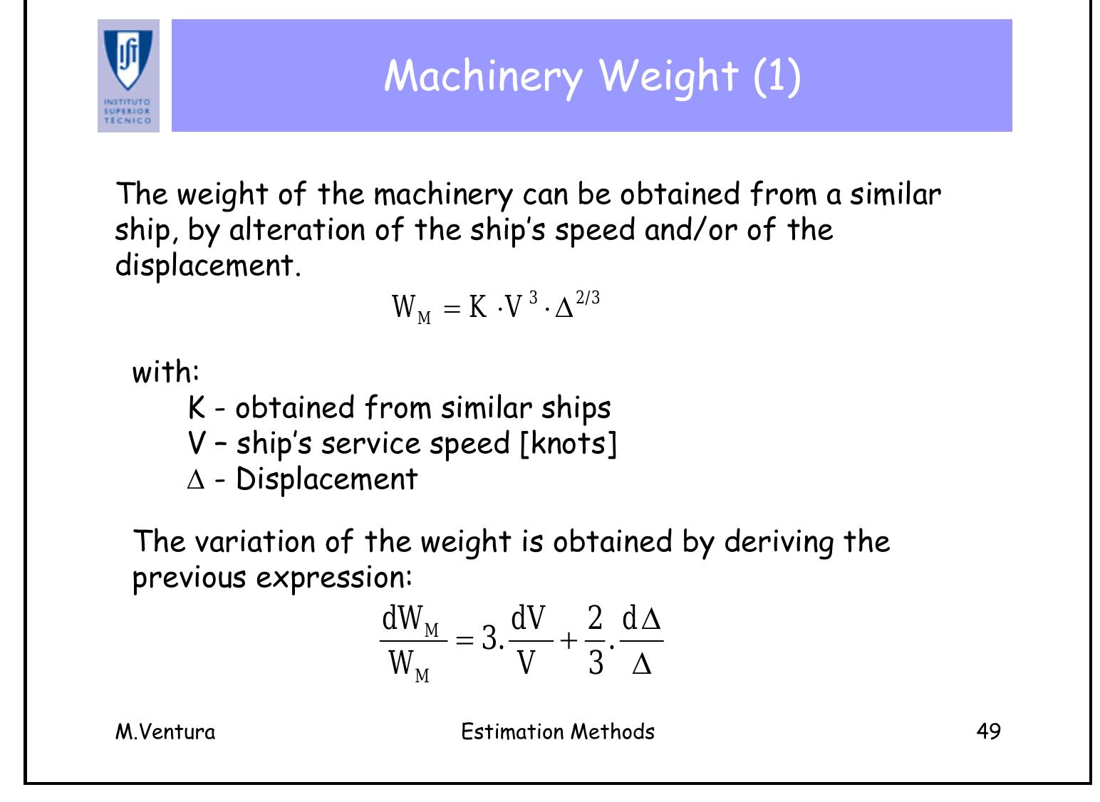 (PDF) Estimation Methods for Basic Ship Design