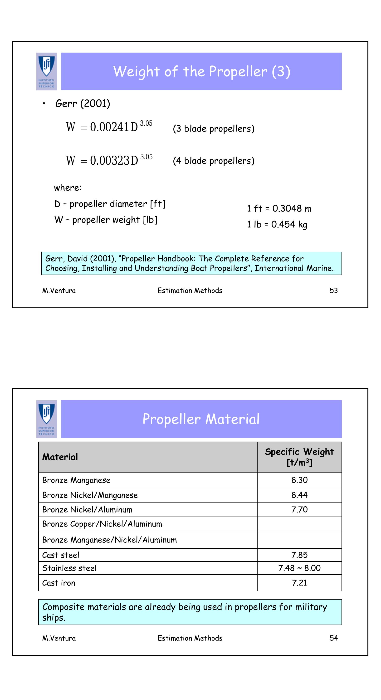 (PDF) Estimation Methods for Basic Ship Design