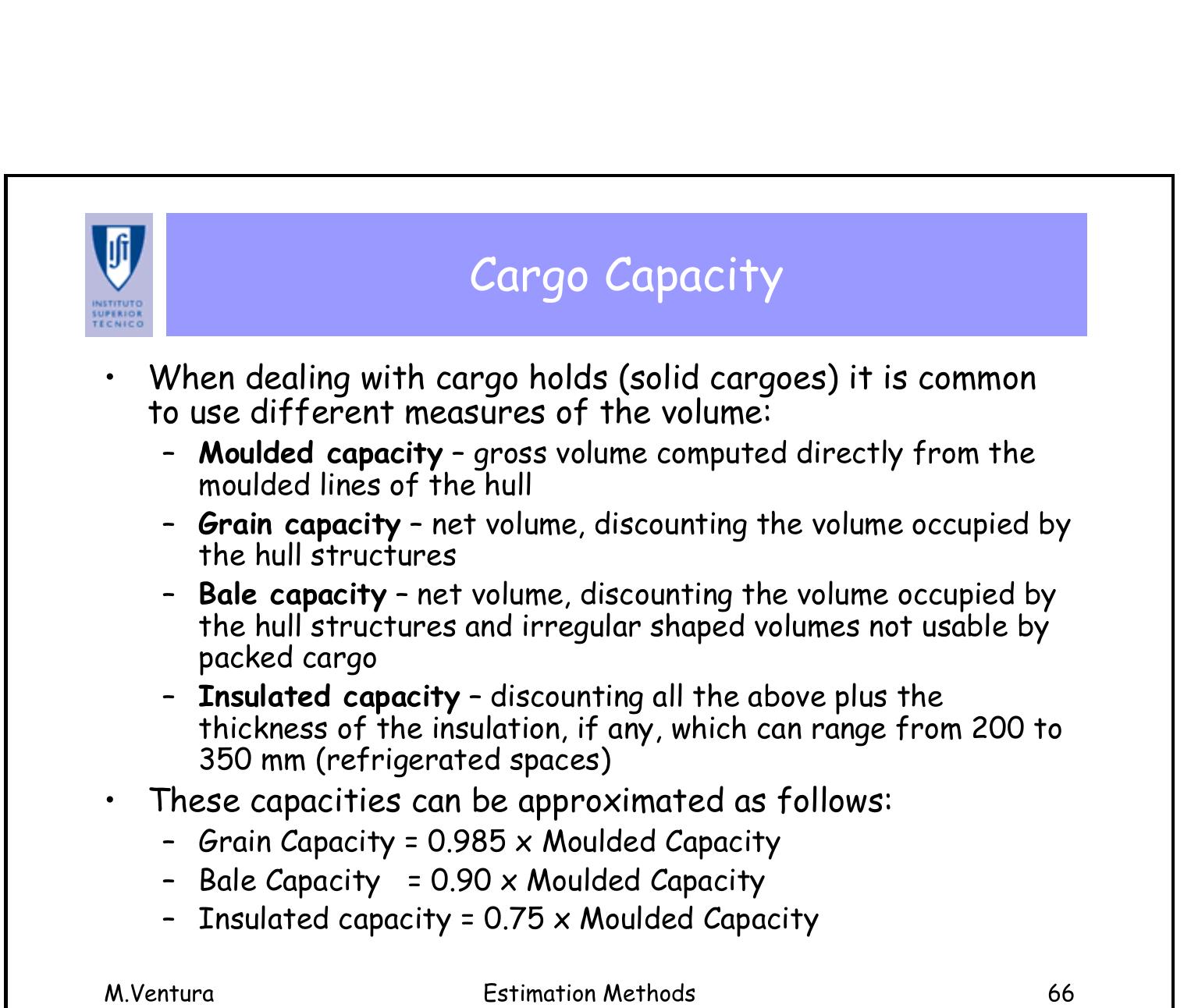 (PDF) Estimation Methods for Basic Ship Design