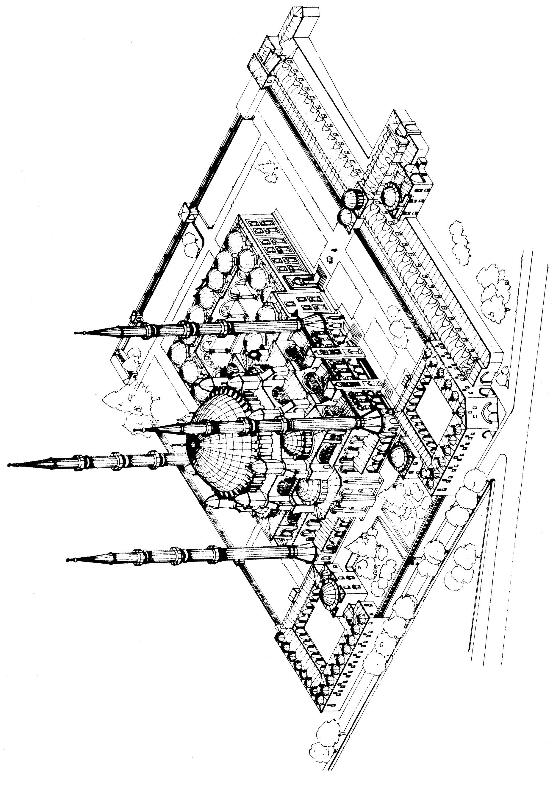 Figure 17 - THE STYLE OF SINAN'S DOMED STRUCTURES - Doğan