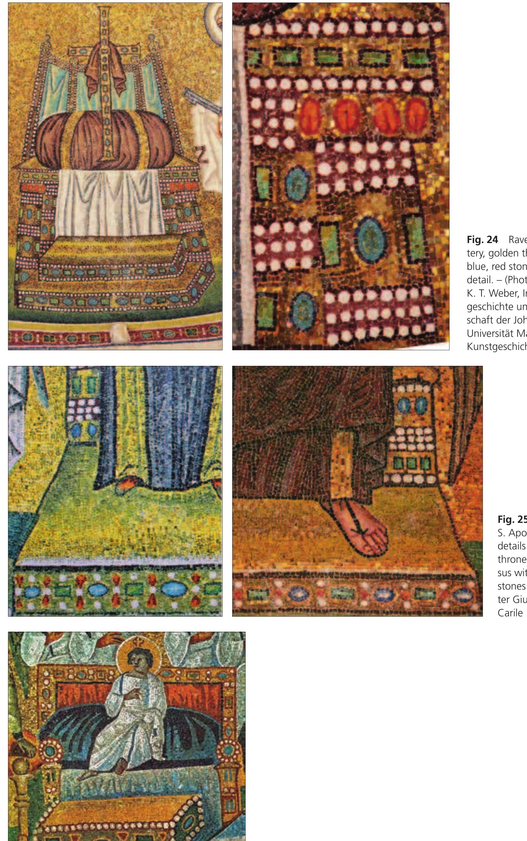 Rome, s. maria maggiore, golden throne of jesus decorated