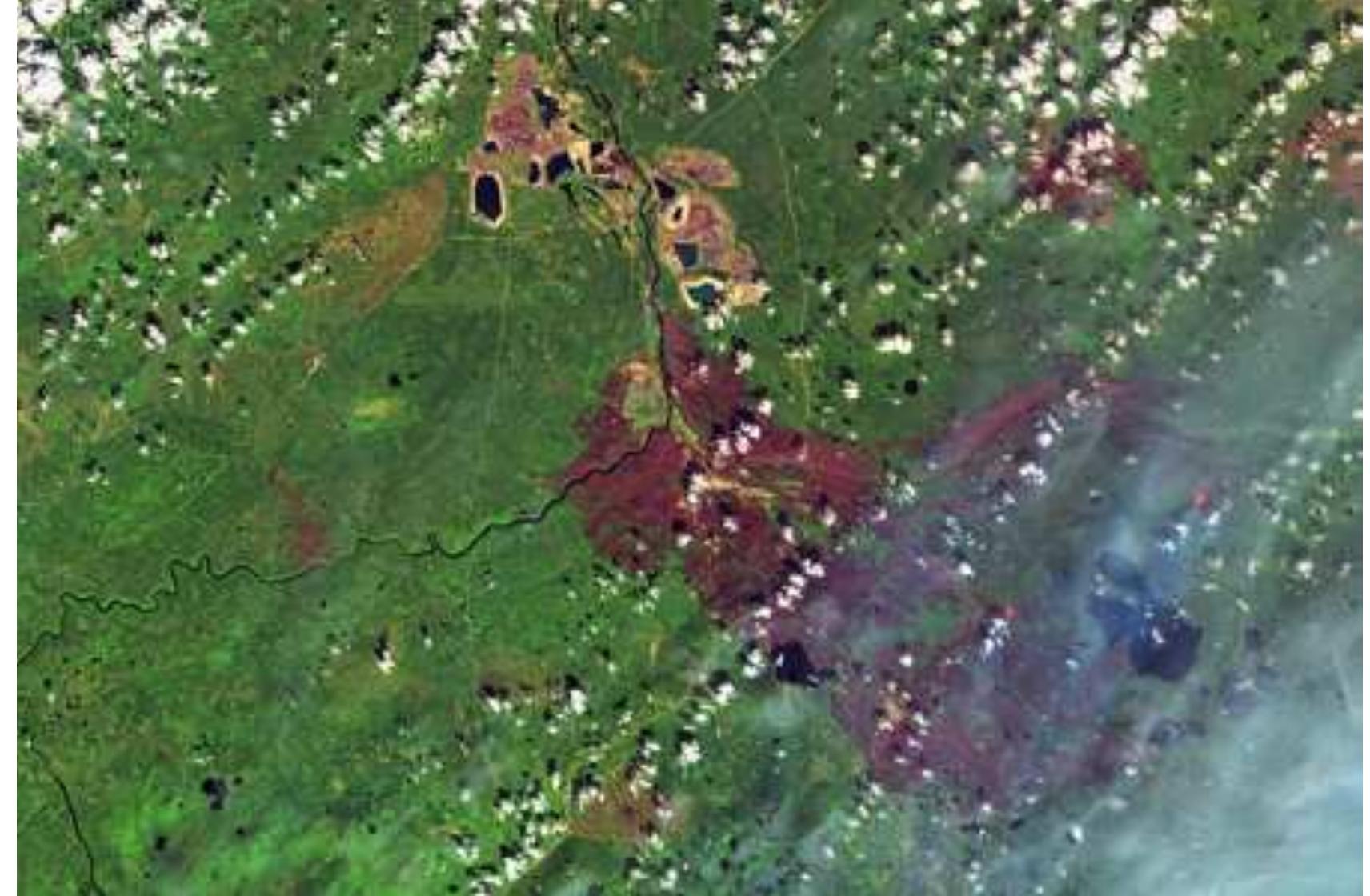 Multispectral optical imaging from landsat 8. landsat