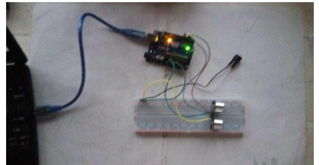Diagram of the arduino based prototype an arduino based
