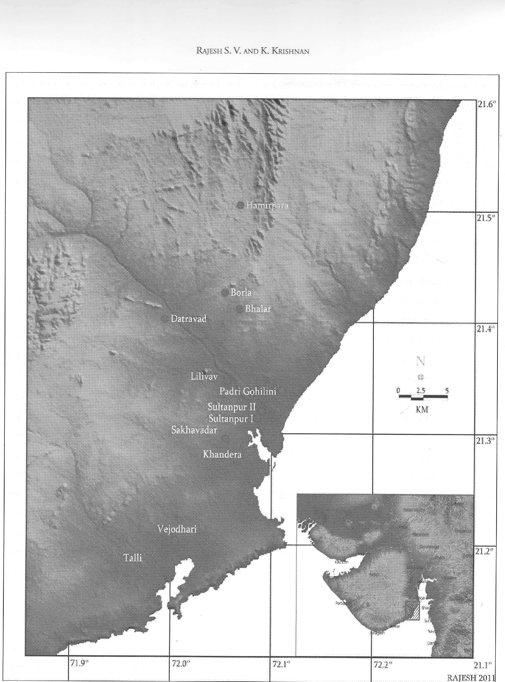 Figure 1 - from Roots of Sorath Harappans: A Study Based on