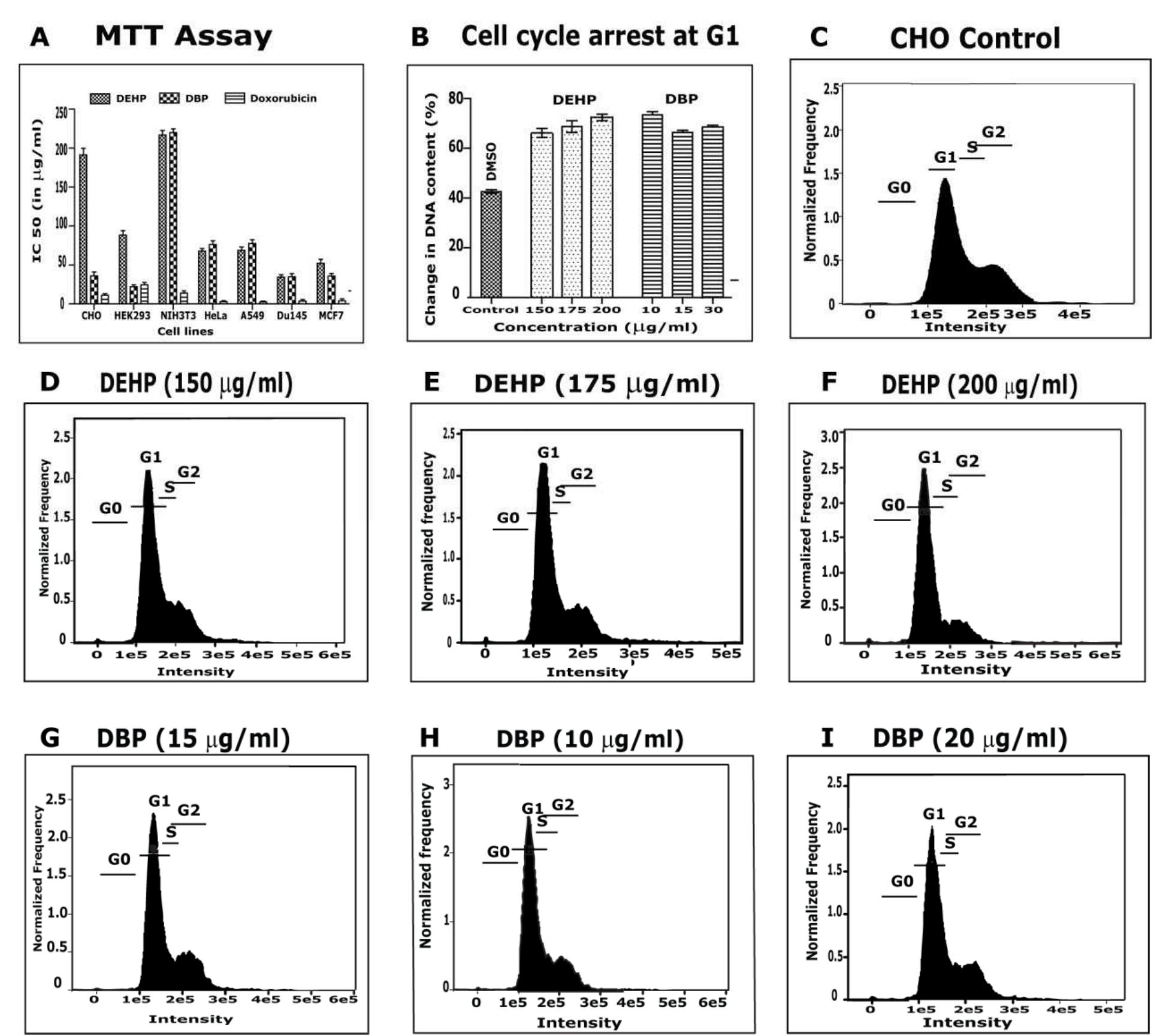 Cytotoxicity assessment: a) mtt proliferation assay.