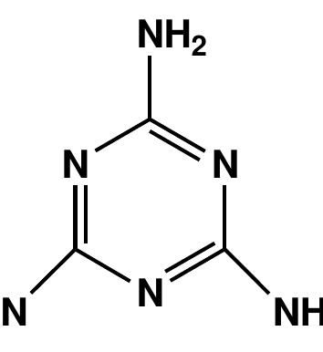 Iupac name: 1,3,5-triazine-2,4,6-triamine 1. melamine