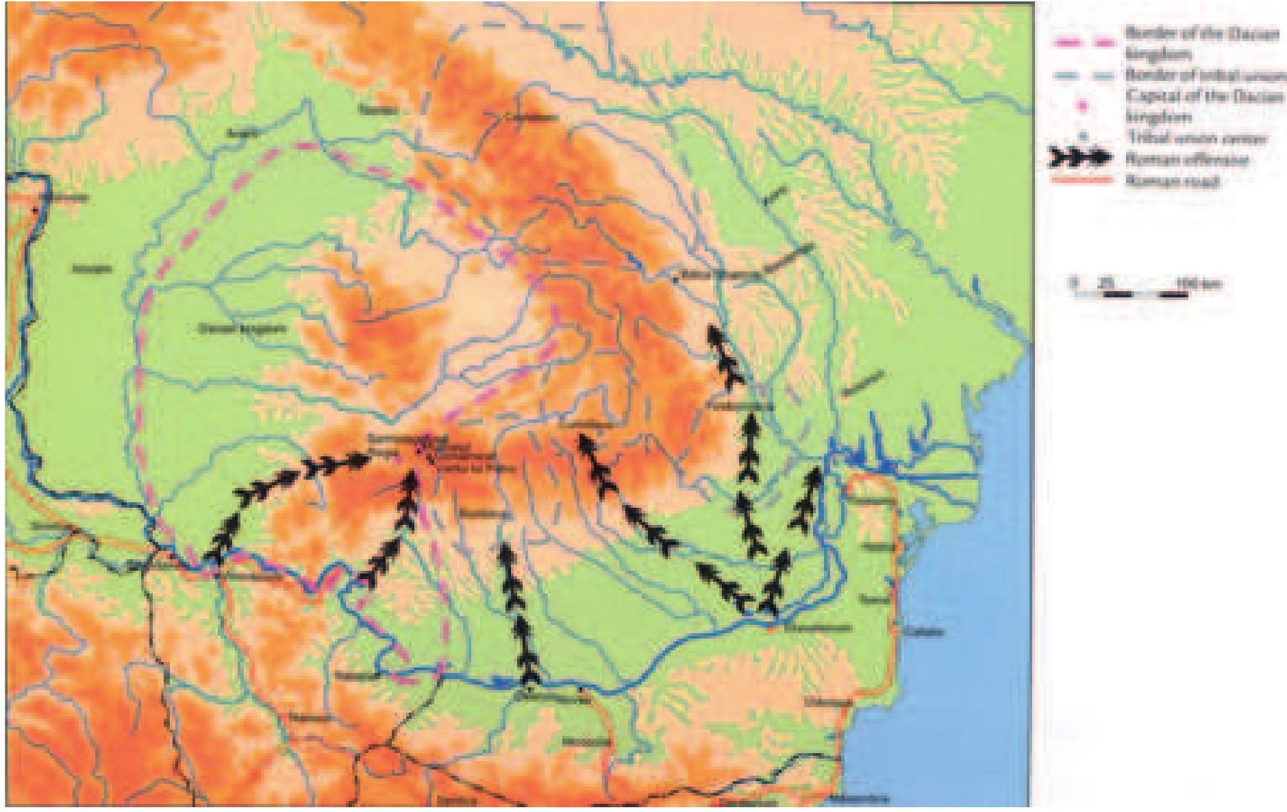 Map of the third campaign of the first expedition of the