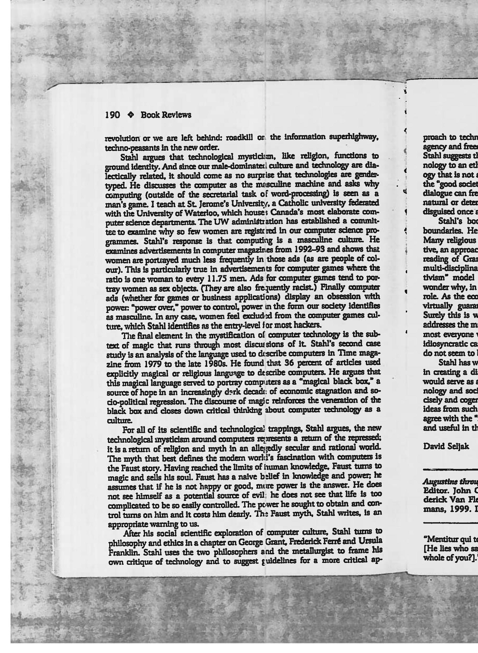 Figure 3 - Review of Allan D. Fitzgerald, Gen. Ed.,