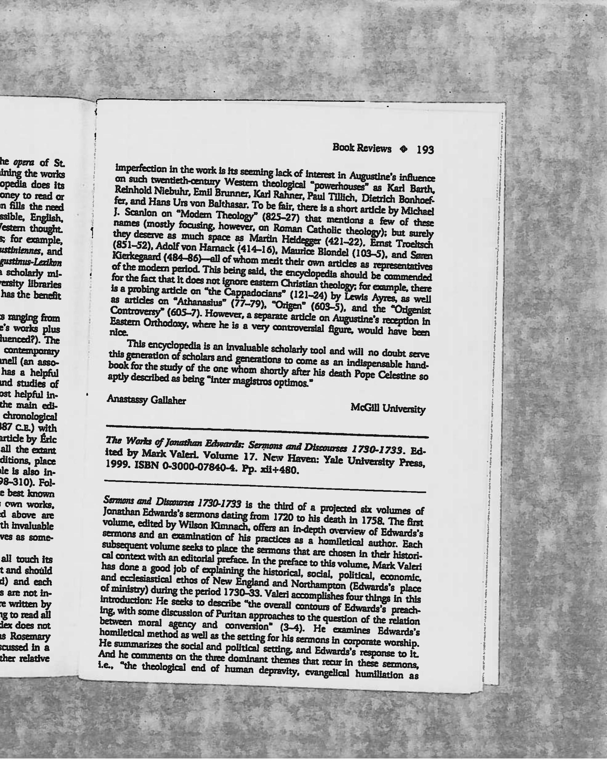 Figure 5 - Review of Allan D. Fitzgerald, Gen. Ed.,