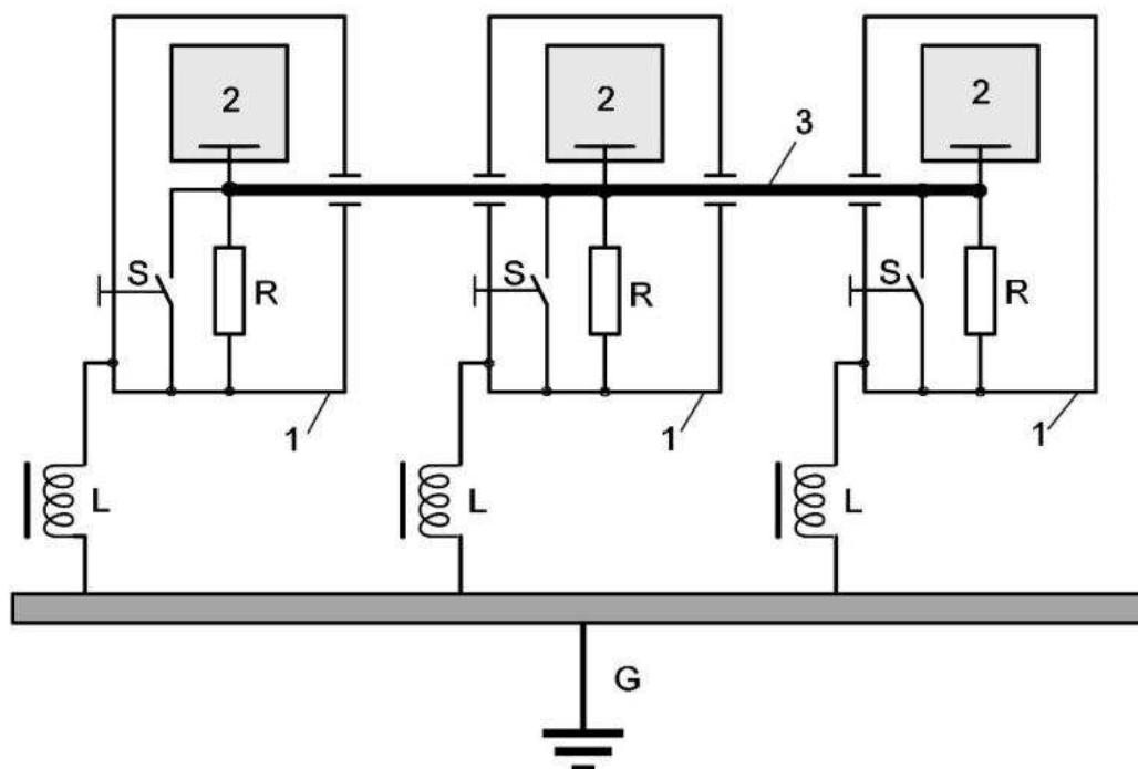 Suggested grounding system: special floating ground1 — metal