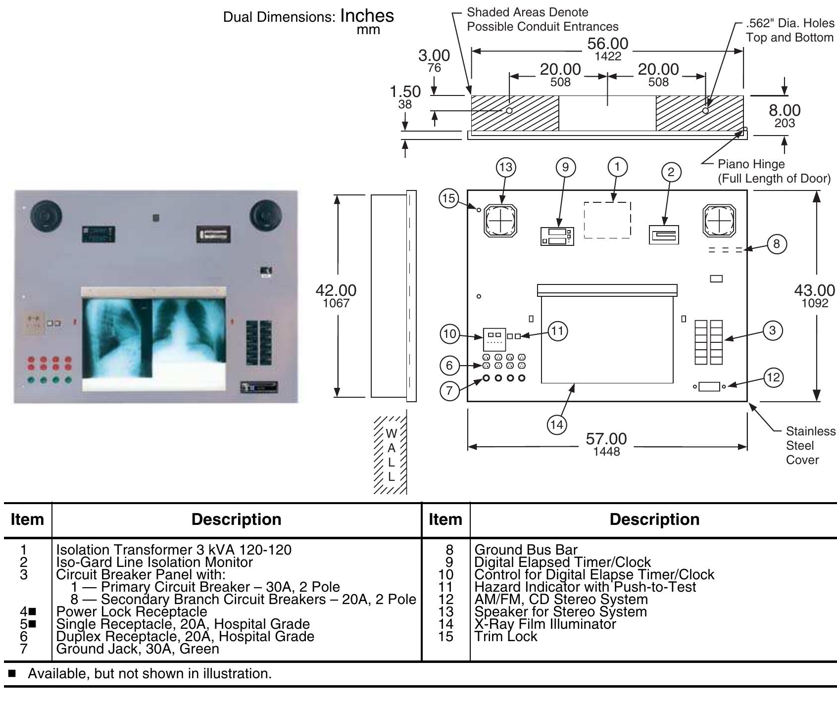 Figure 13 - Hospital Isolated Power Systems