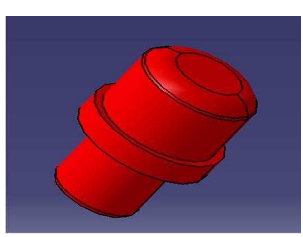 Supporting pin fig.3 fixture 3d model.
