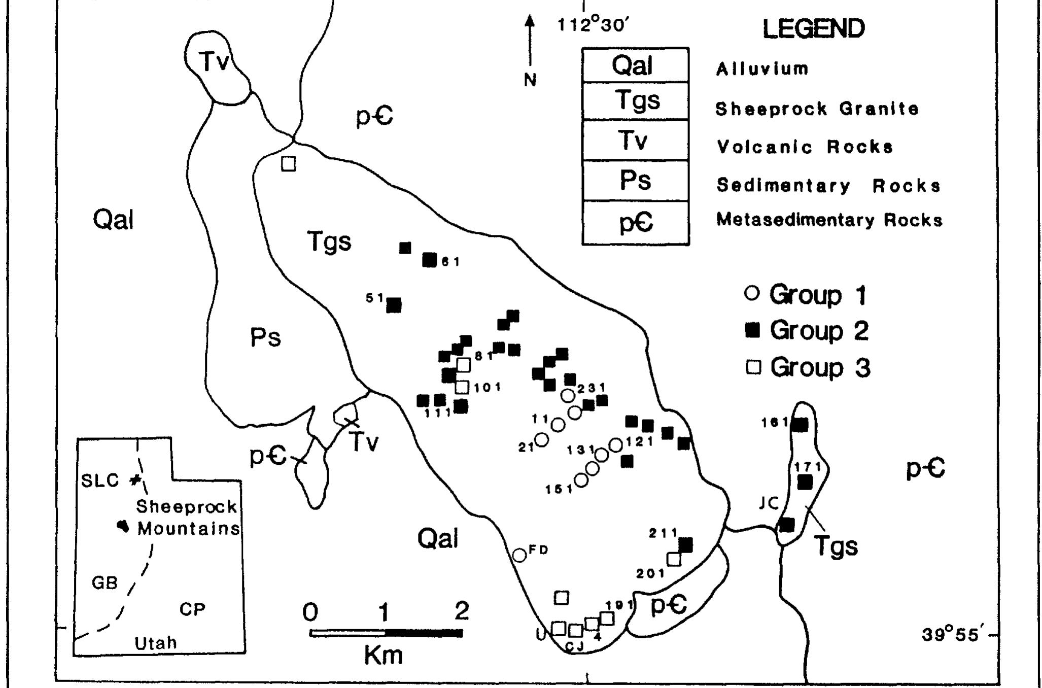 Figure 1 - from Petrogenesis of rare-metal granites from