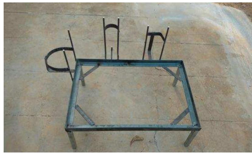 Determining the design for the basic frame for assembling