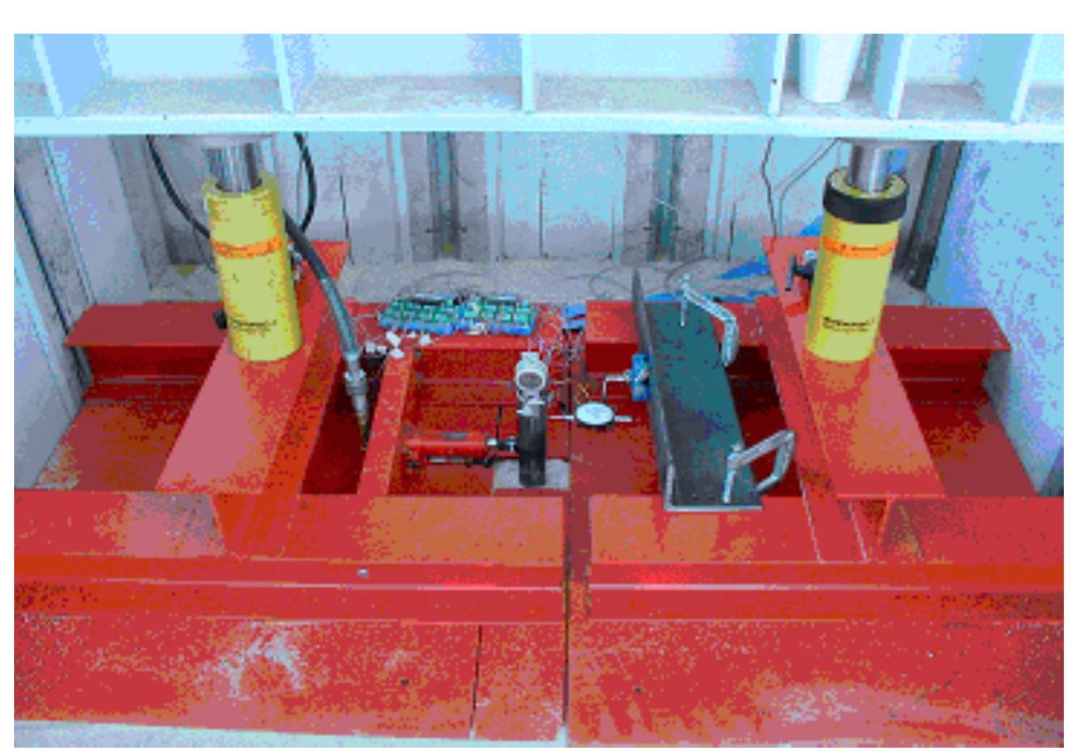 Surcharging and lateral loading system