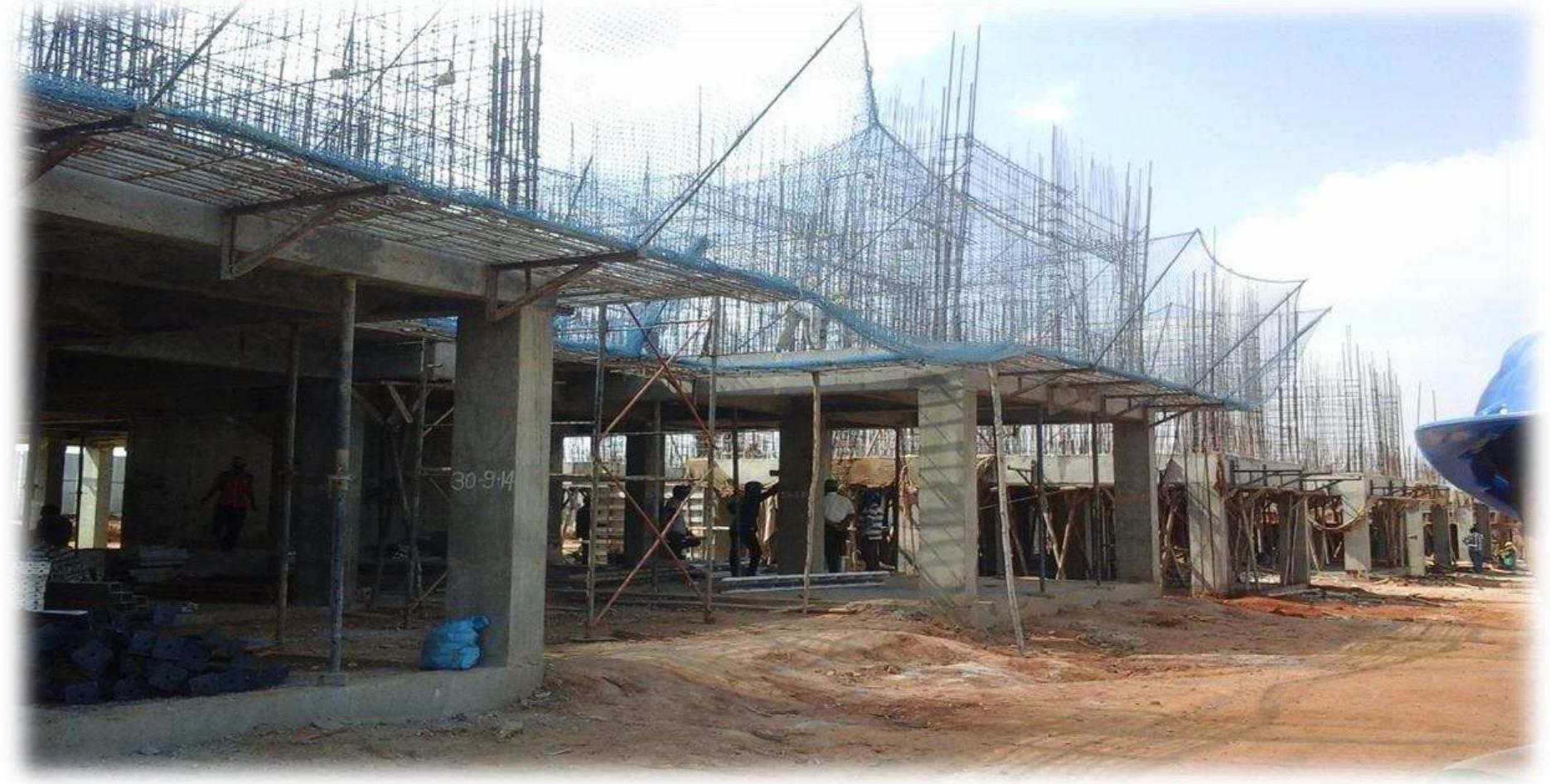 Figure 41 - WORKING IN CONSTRUCTION OF SHEAR WALL TECHNOLOGY