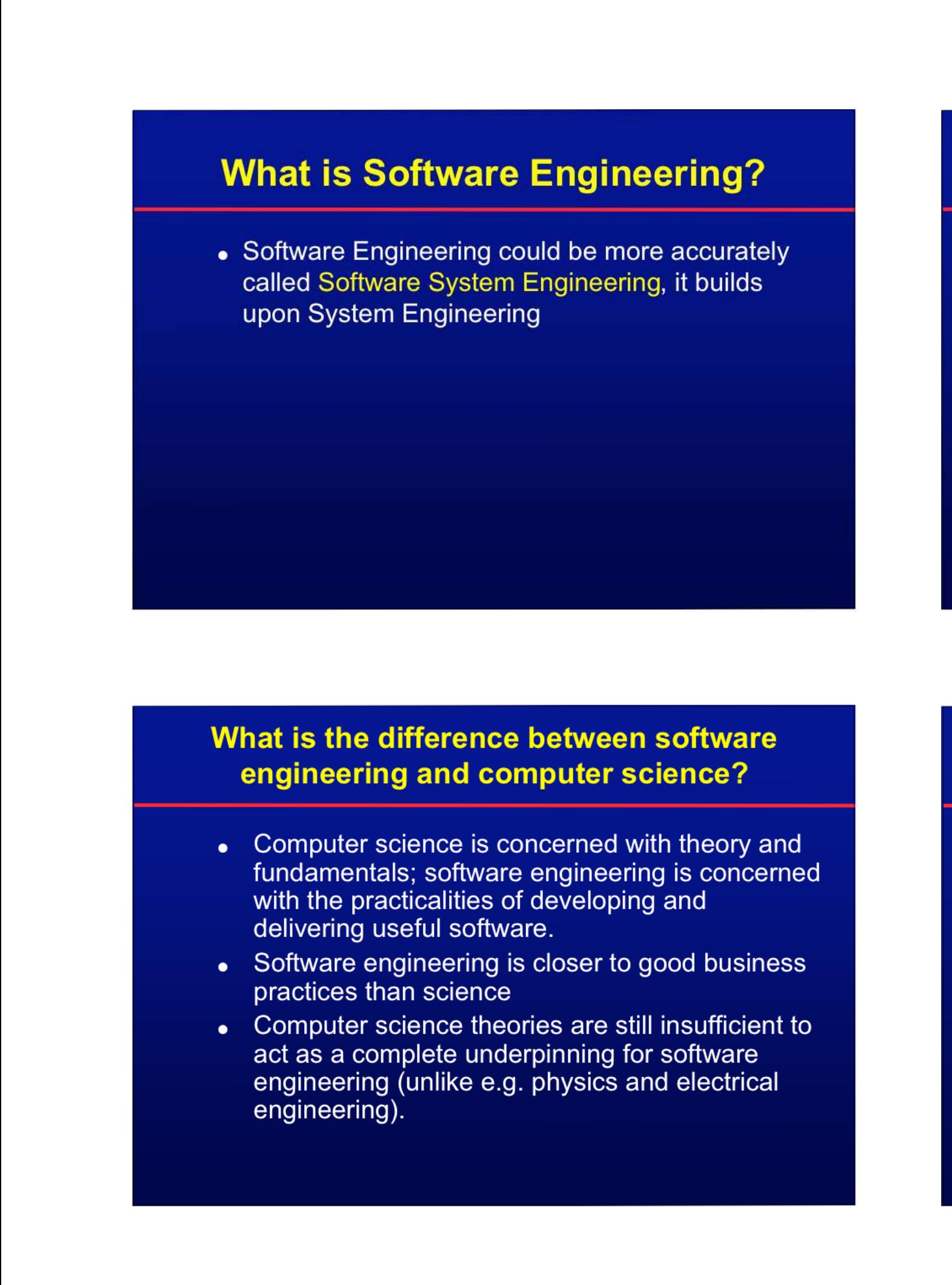 (PDF) Introduction to Software Engineering