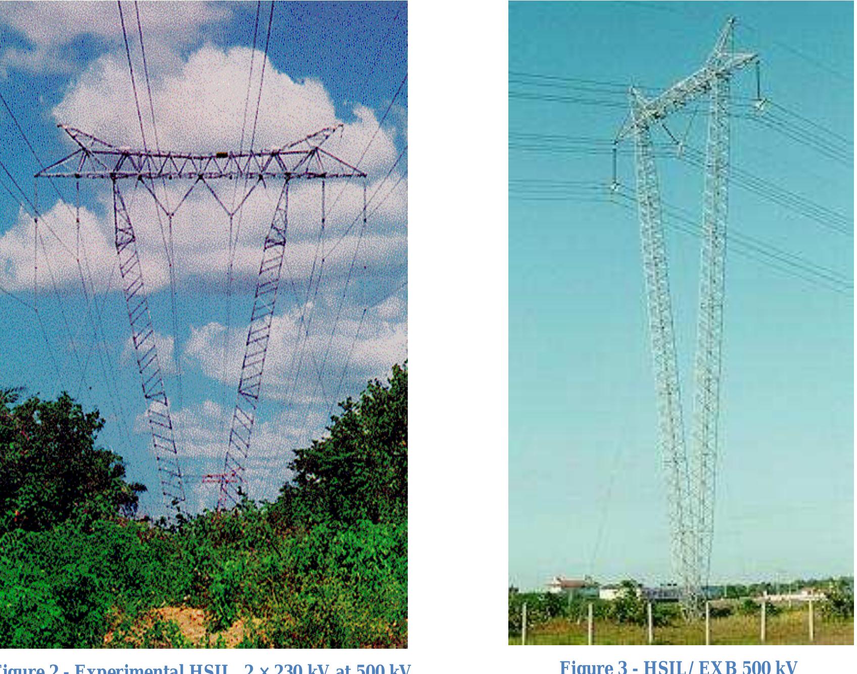 Figure 4 - High Capacity AC Transmission Lines -The