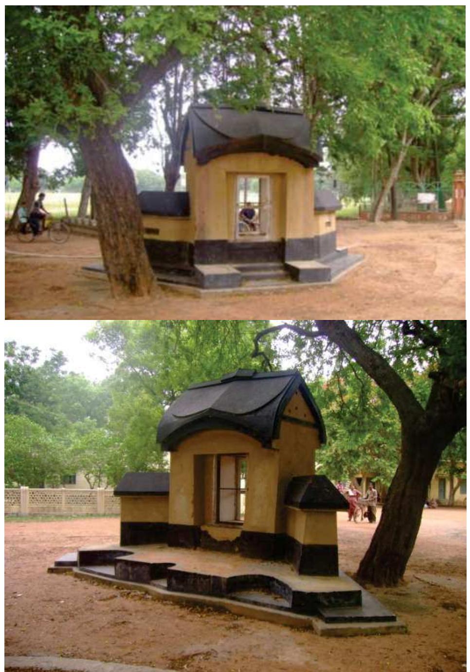 -11: as a full scale testing model, a small structure named