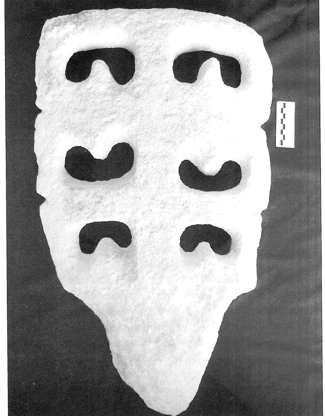 The battlement found in santa rosa xtampak (photograph by