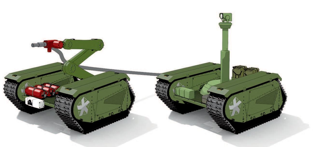 Picture 6. the themis system with integrated suites for cbrn