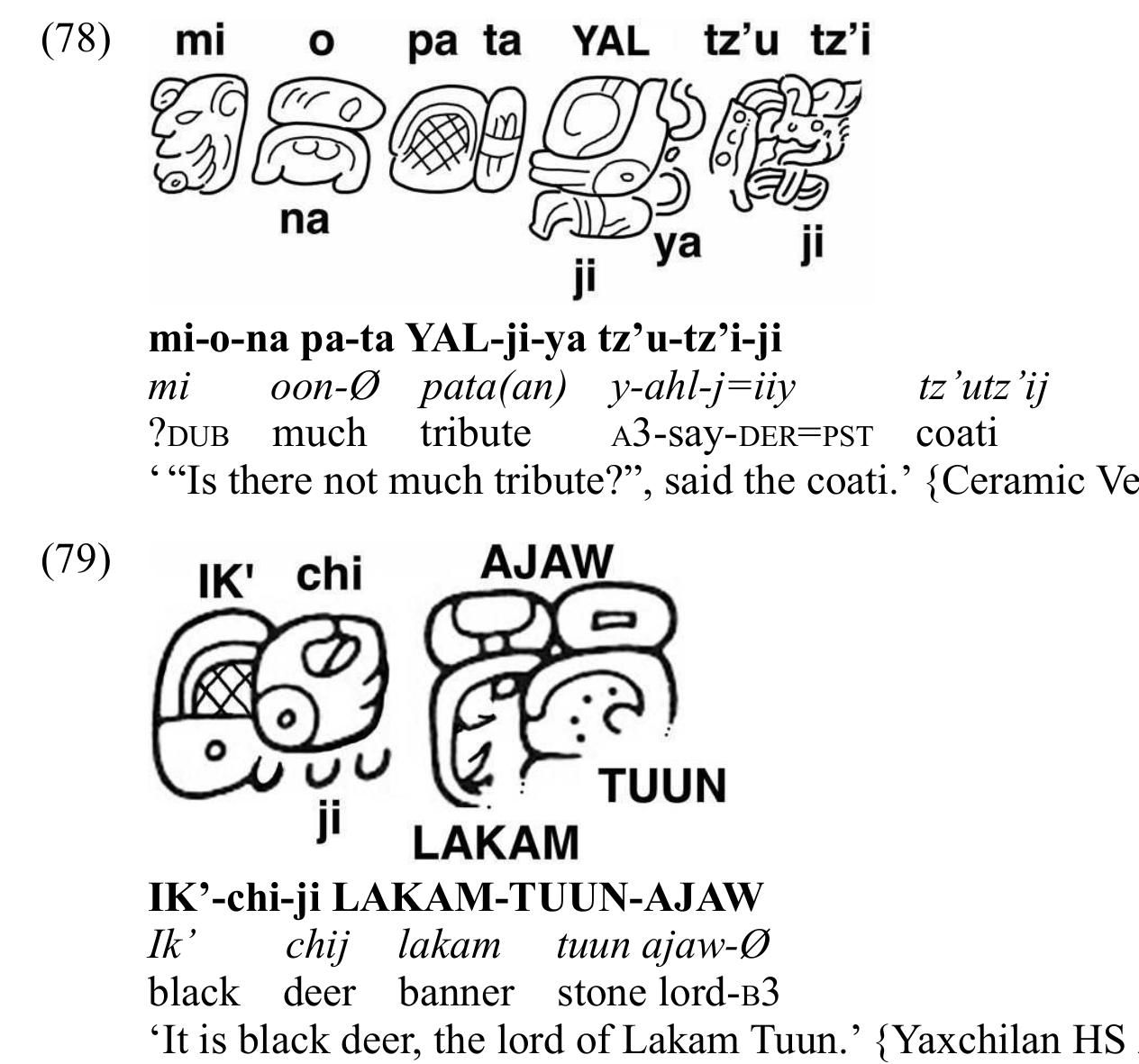 (PDF) Classic Mayan: An overview of language in ancient hieroglyphic script