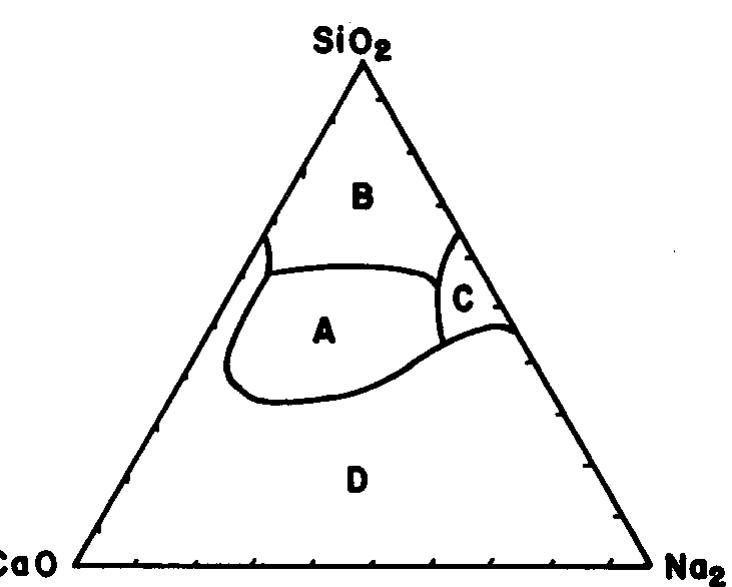 14 approximate regions of the tissue-glass—ceramic bonding