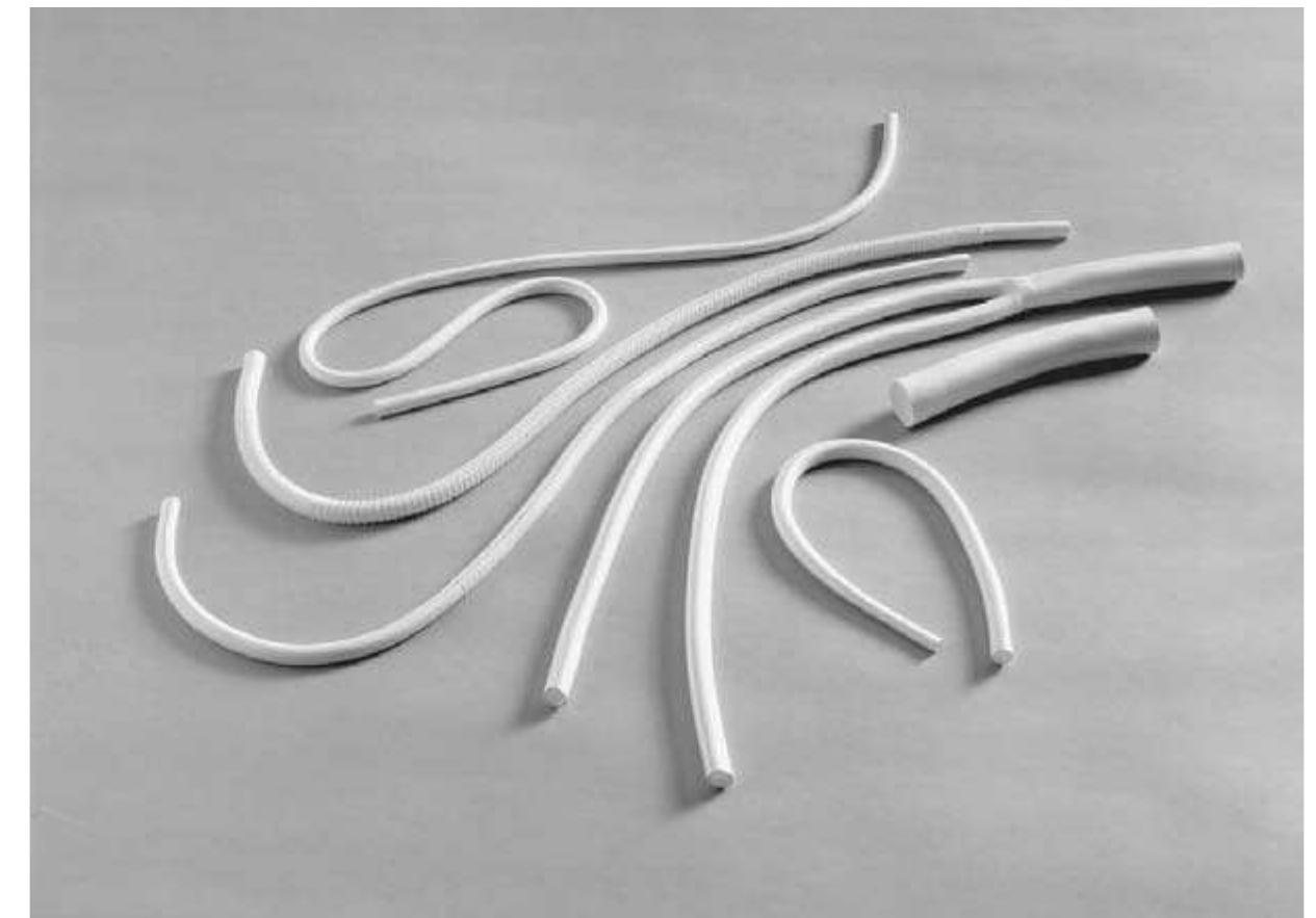 9b photograph of expanded ptfe vascular grafts with