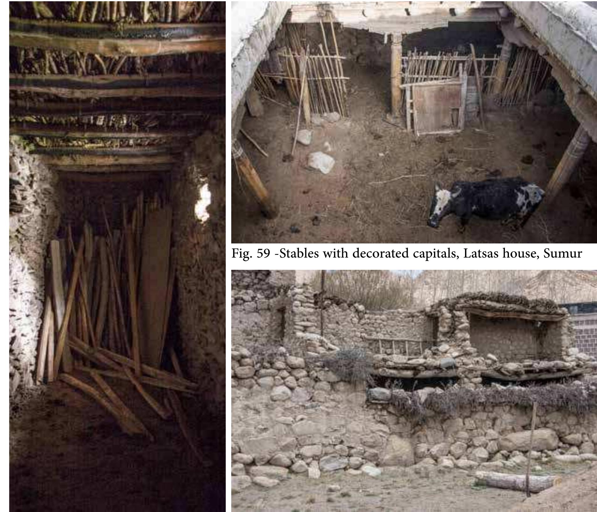 - outer stables, tombo house, hemis shukpachen fig. 58,