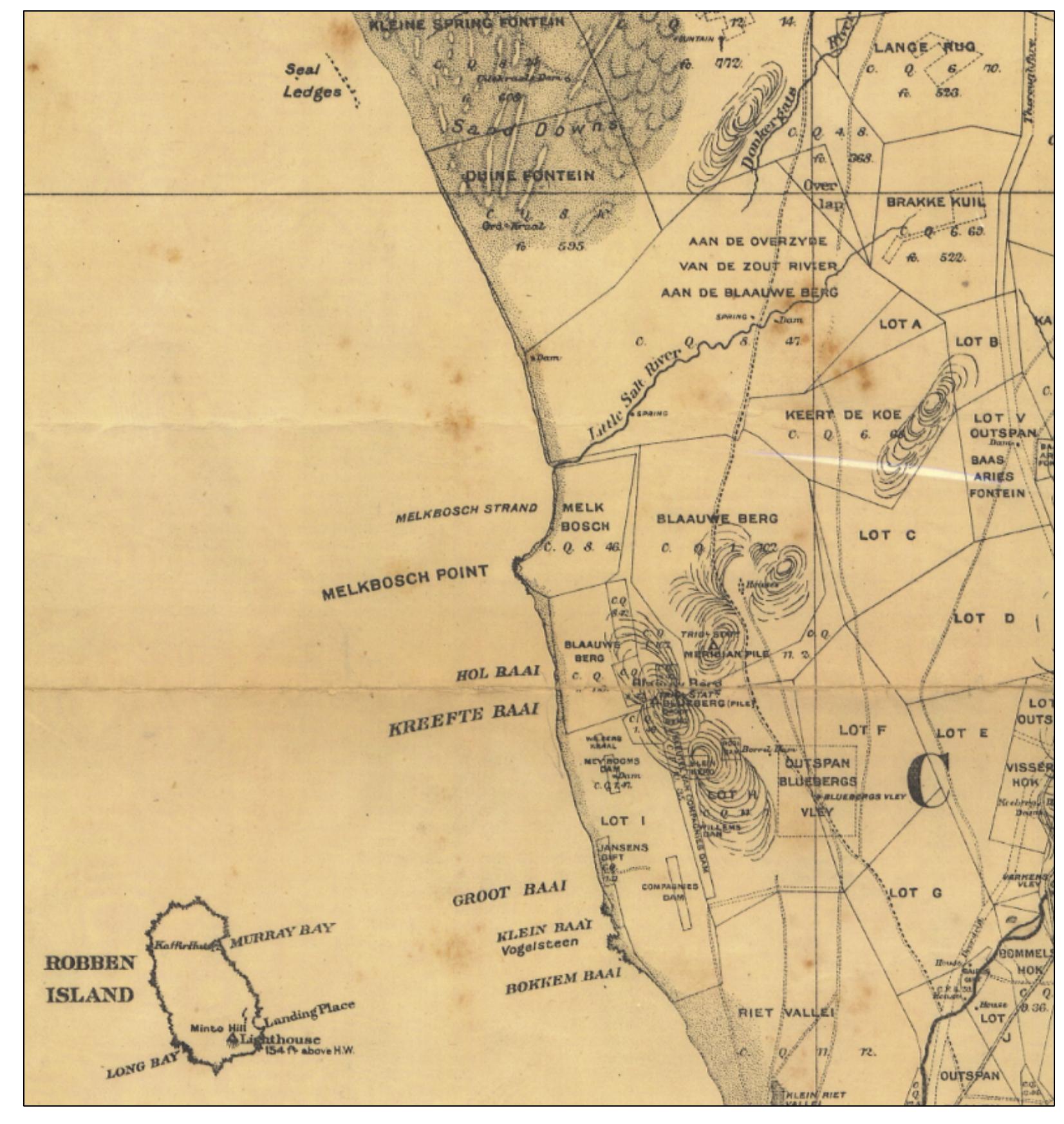 Figure 24 - Sequence and settlement at the rural farm of