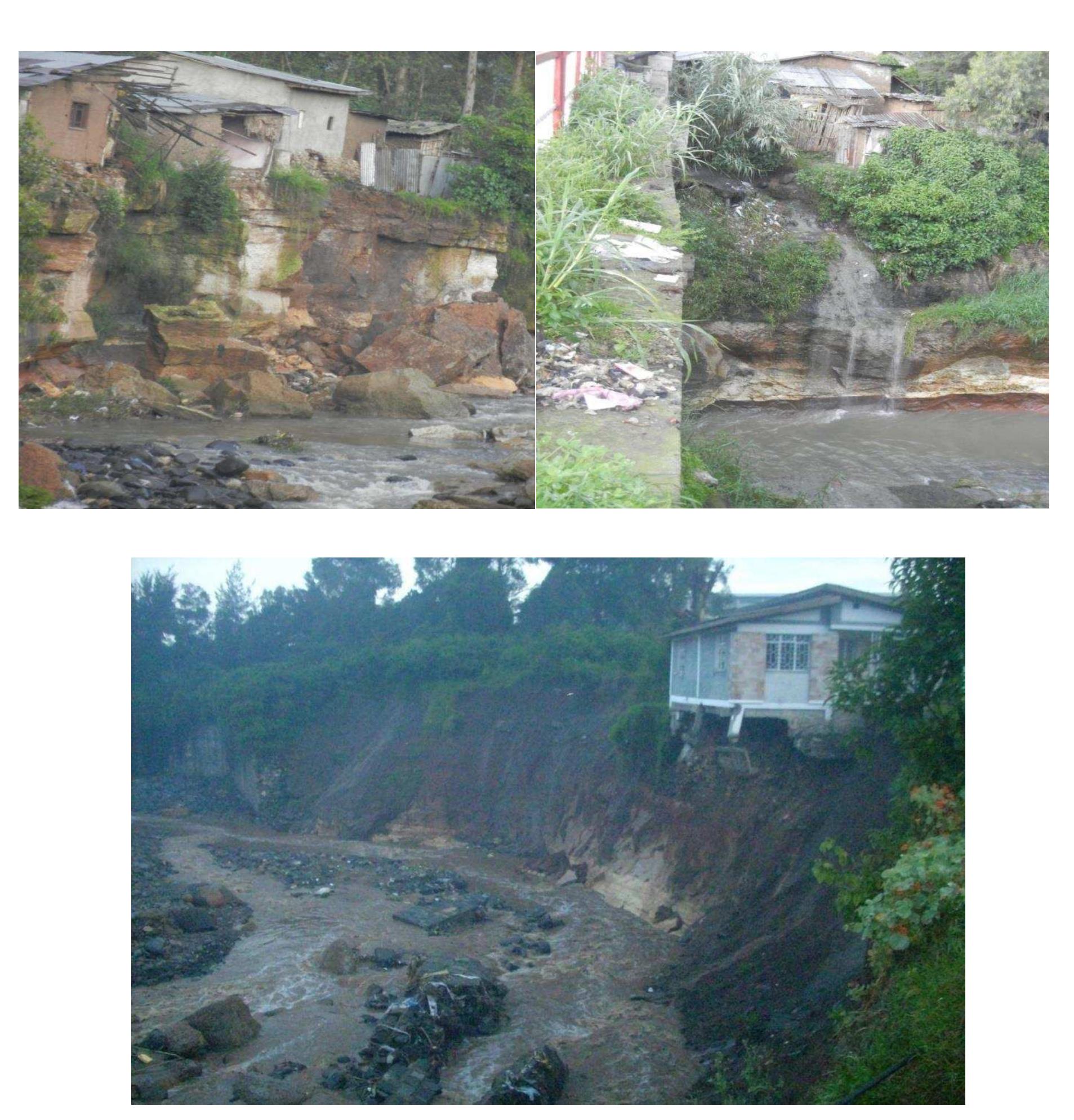 Figure 22 - Evaluation of Drainage system in Kebena stream