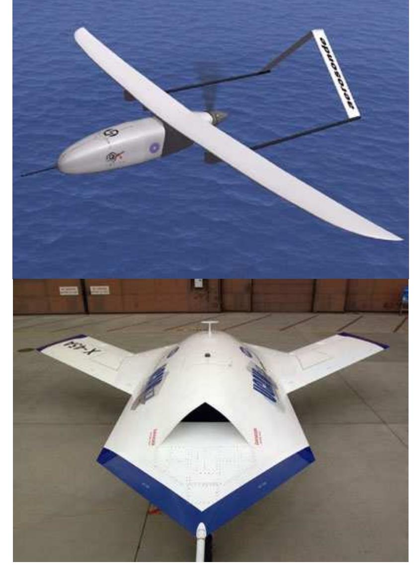 3a aerosonde robotic aircraft, 3b boeing x- 45 ucav.
