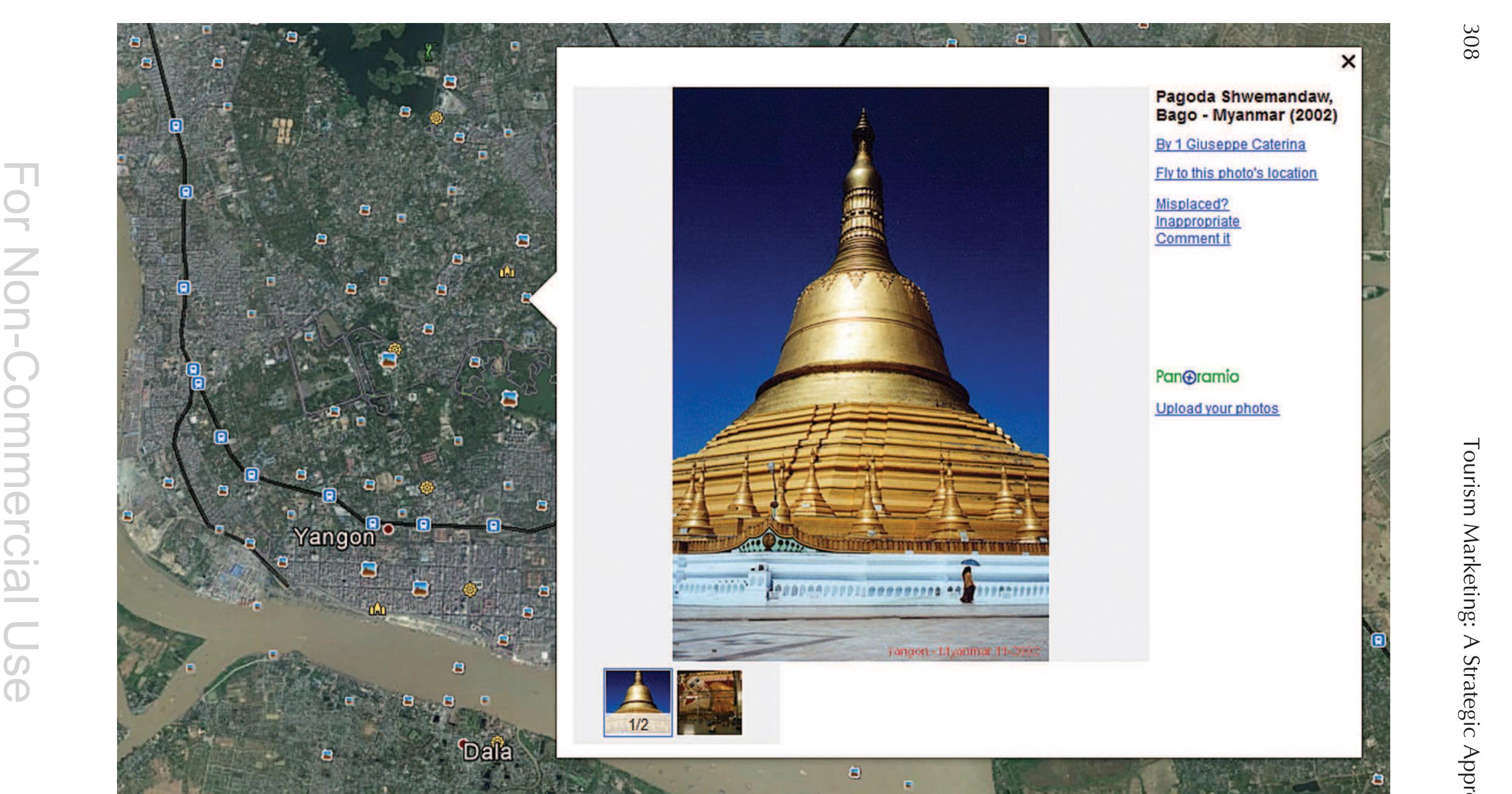 20 google earth mashup of pagoda shwemandaw, bago, myanmai