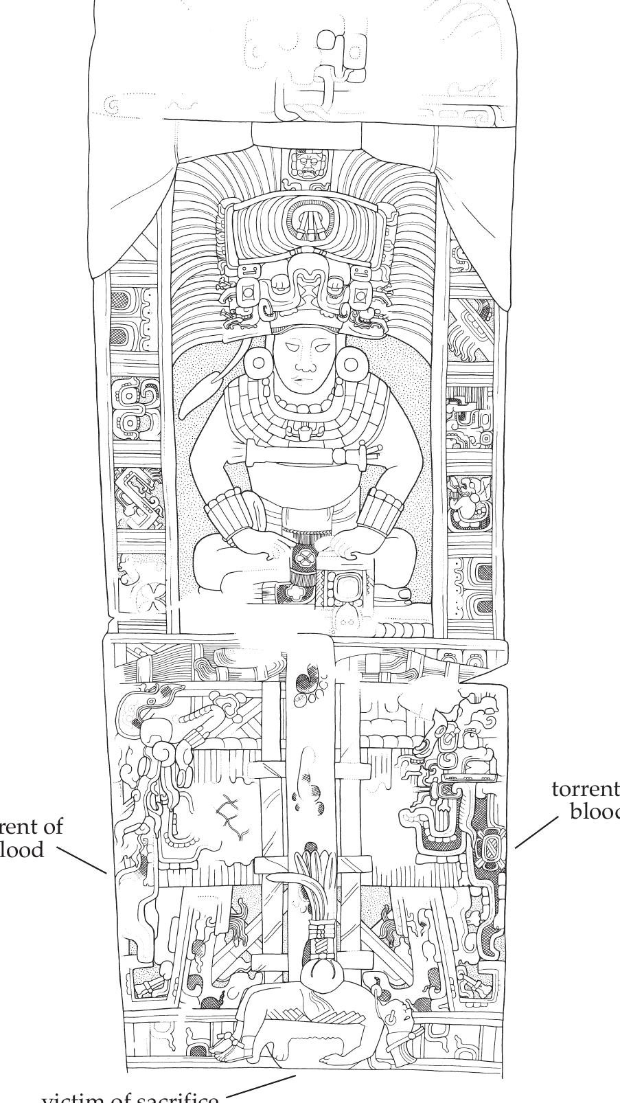 Figure 7 - The Maya Flood Myth and the Decapitation of the