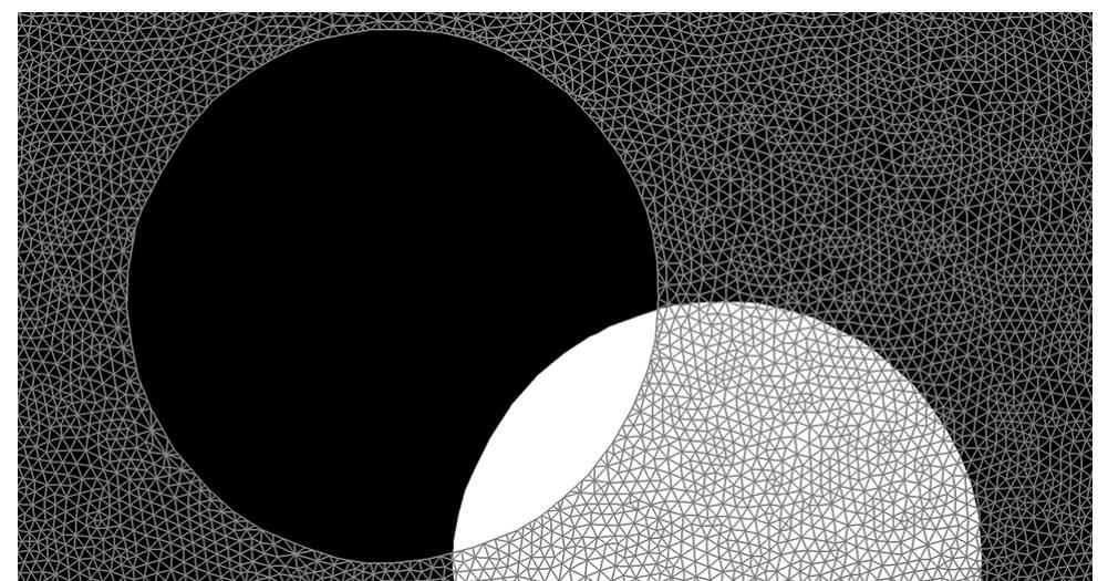 The uniform mesh tessellation and smooth edge ring at the