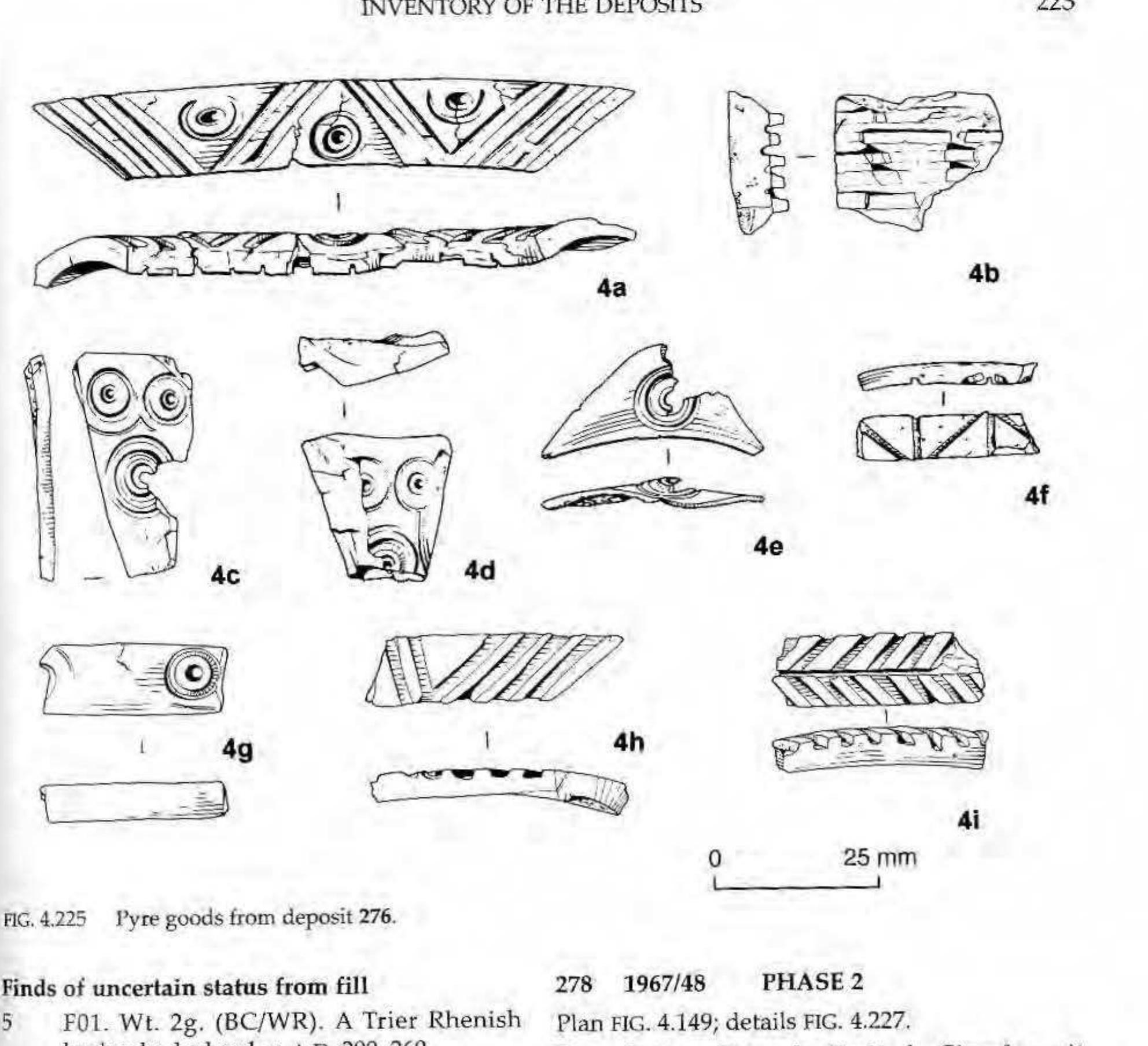 Figure 22 The Glass Vessels [from Brougham Cemetery]