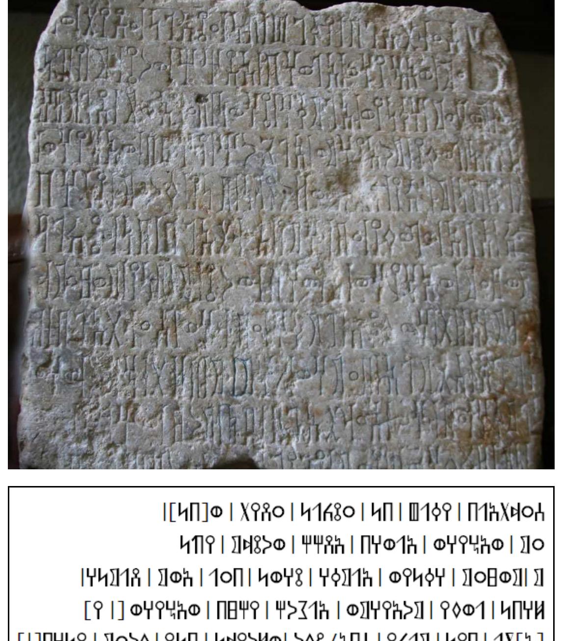 Figure 18 - Inscriptional Evidence of Pre-Islamic Classical