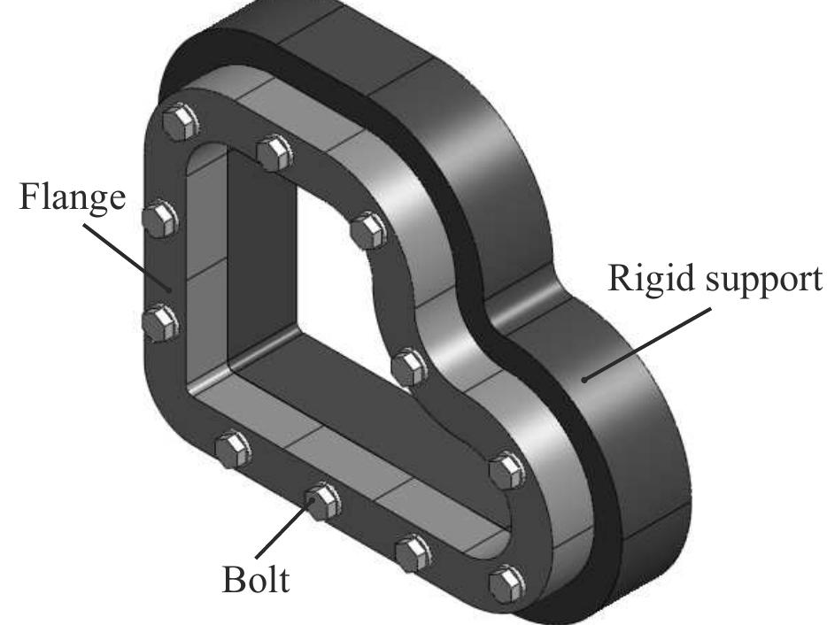 Figure 1 - Modelling bolted joints using a simplified bolt