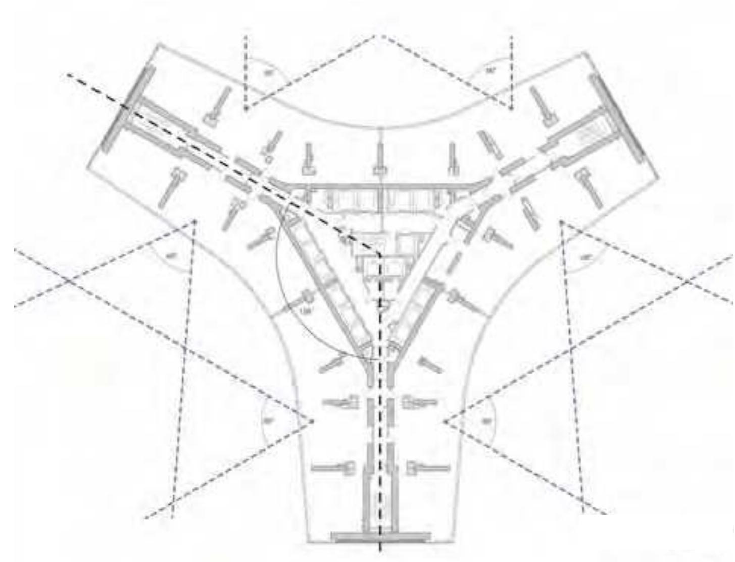 Kingdom tower y-shaped plan. © as+gg