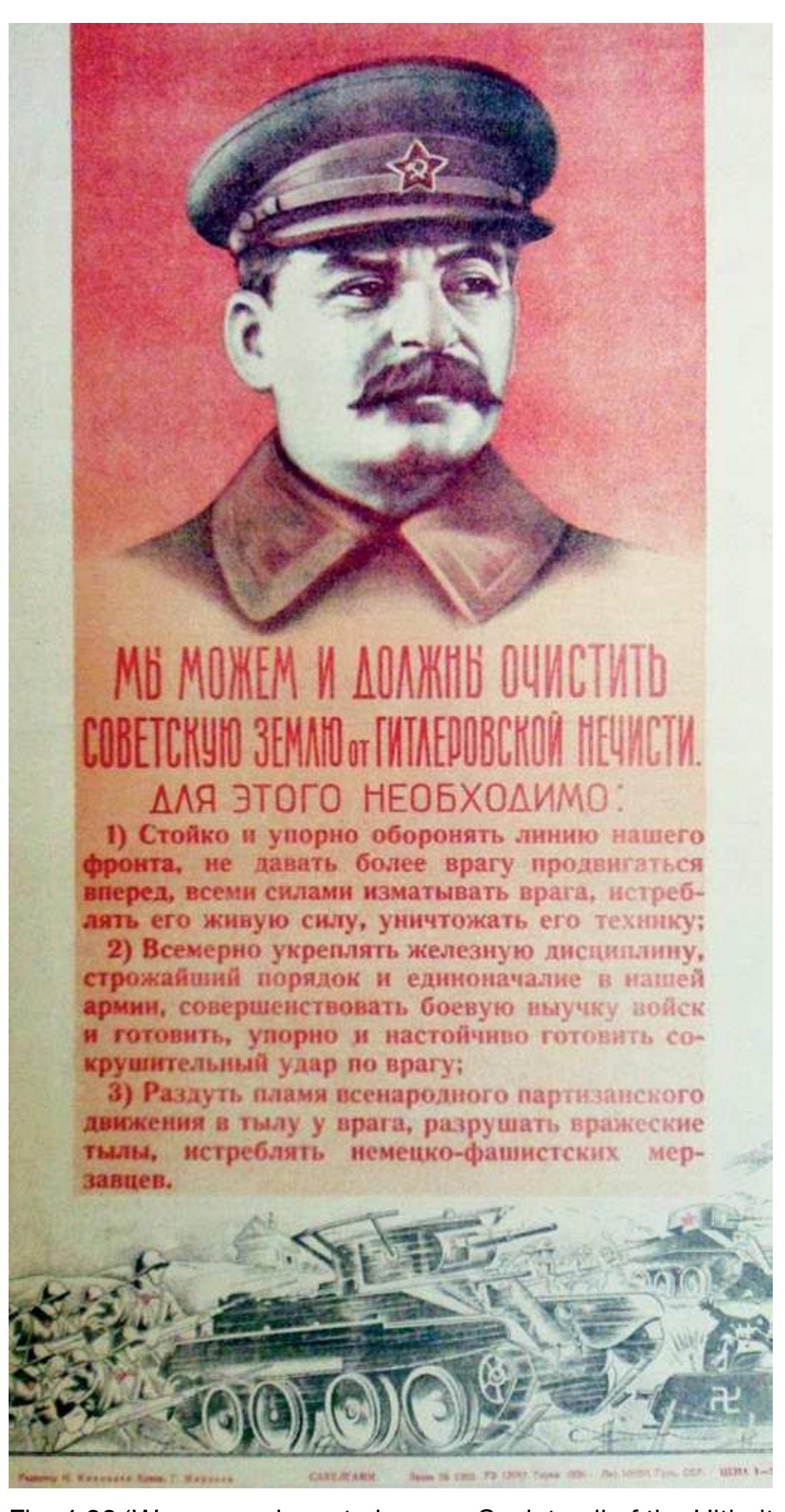 Figure 86 - The personality cult of Stalin in Soviet