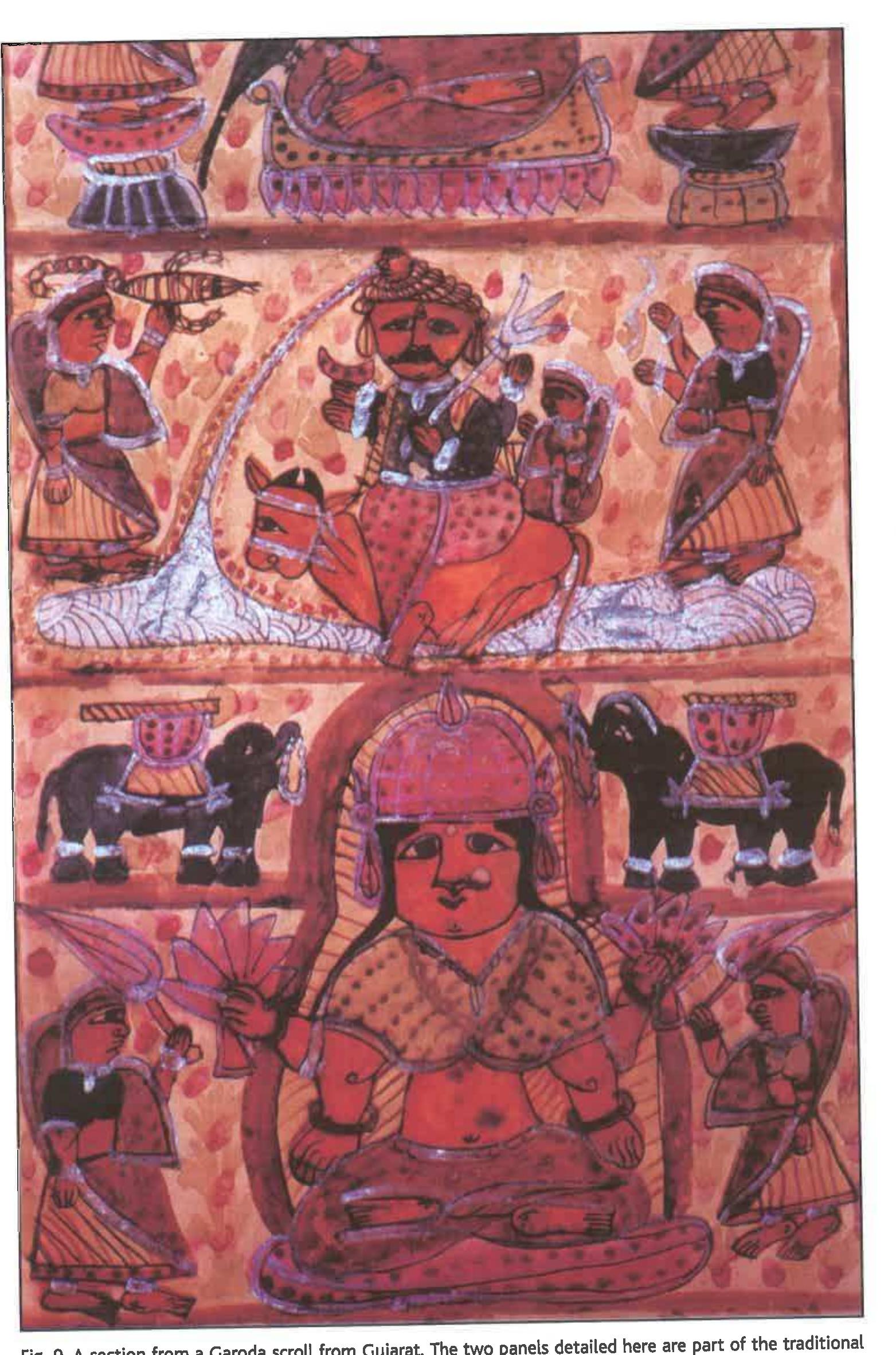 Figure 11 - Mother India Folk Art and Film Style