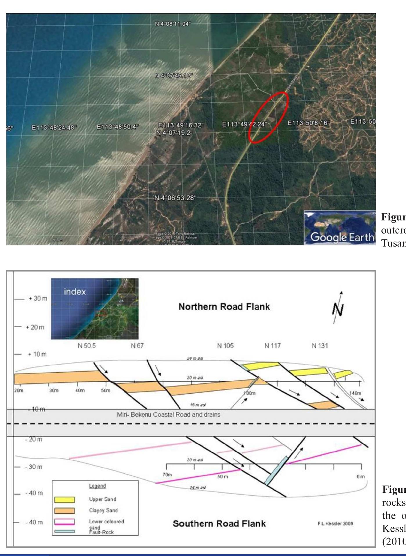 - this outcrop shows a world-class example of a normal