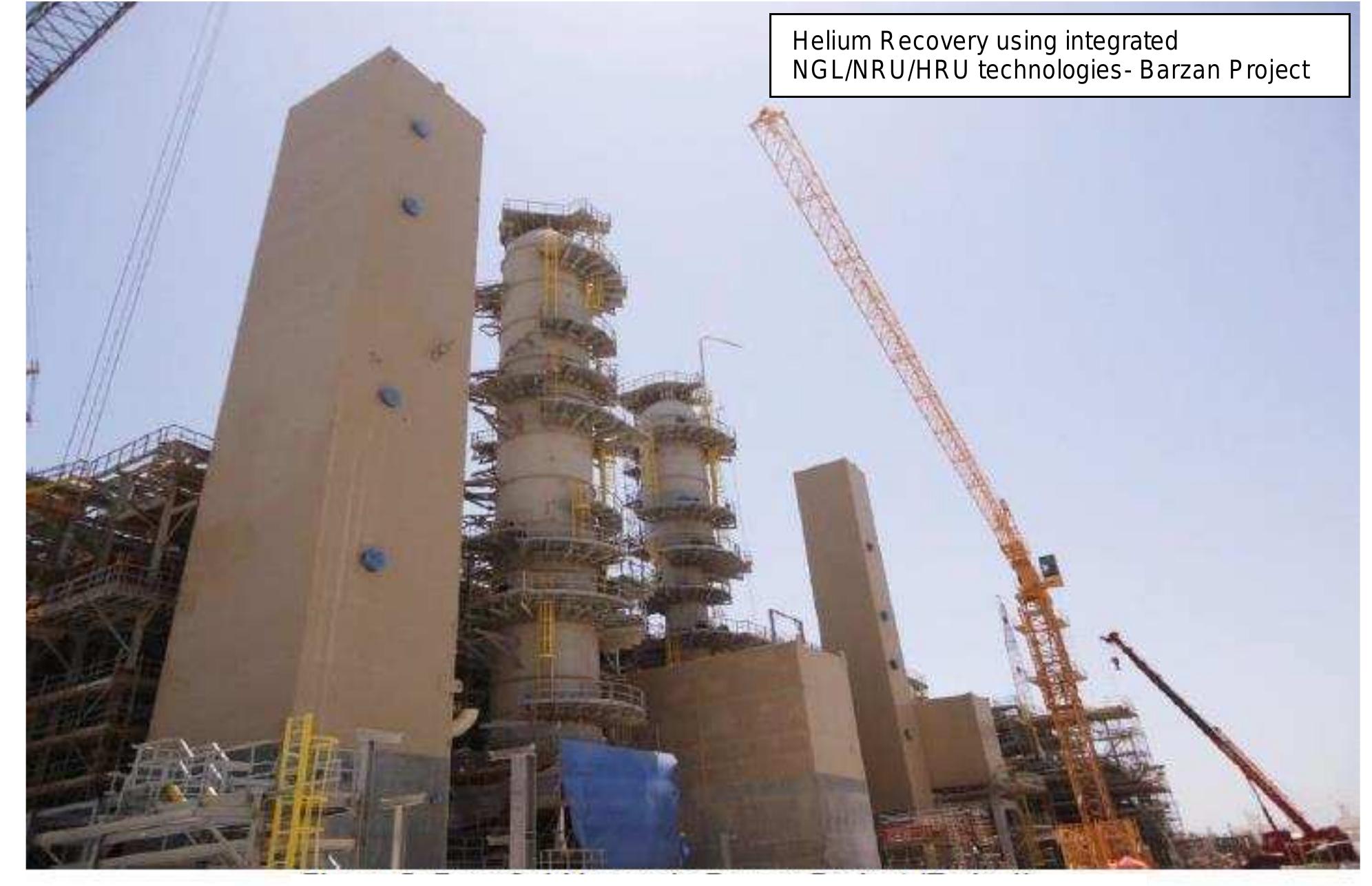 Figure 1 - HELIUM RECOVERY FROM SALES GAS Helium Recovery