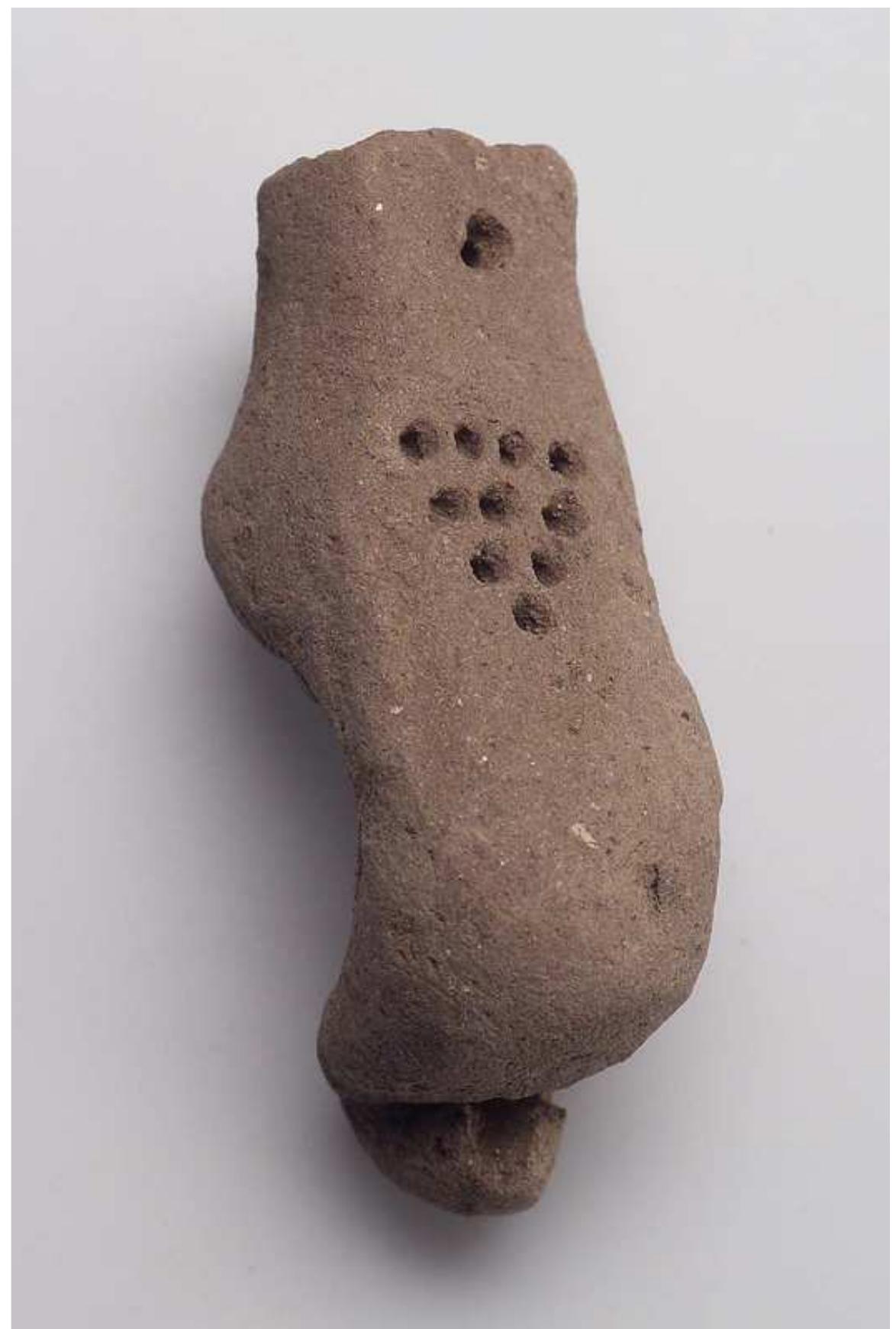 Fertility figurine from kubban, nubia. from cemetery 110,