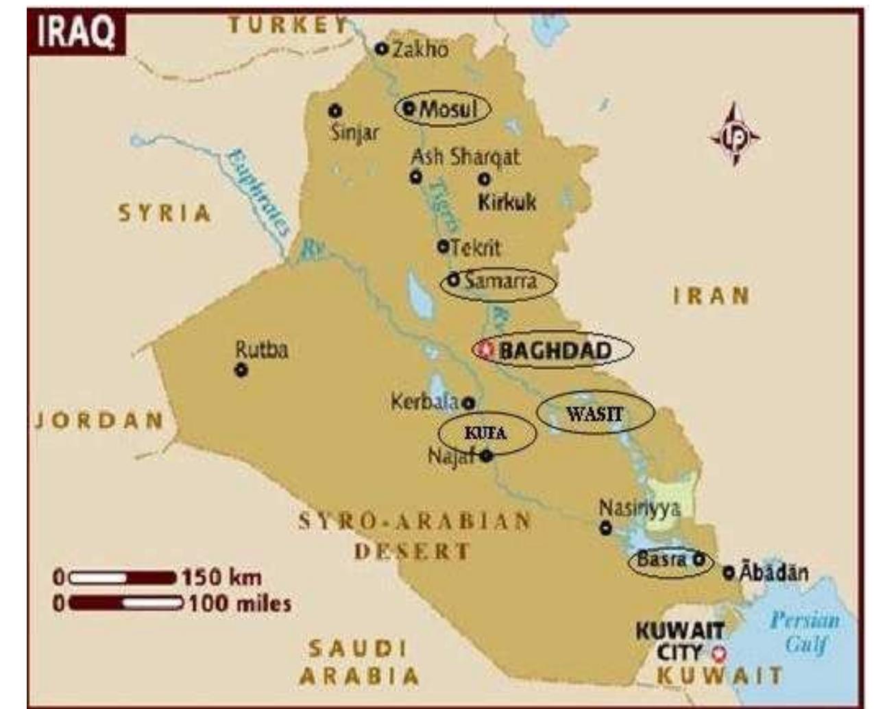 2 rasheden caliphs era (632-661) ad islamic conquest of iraq