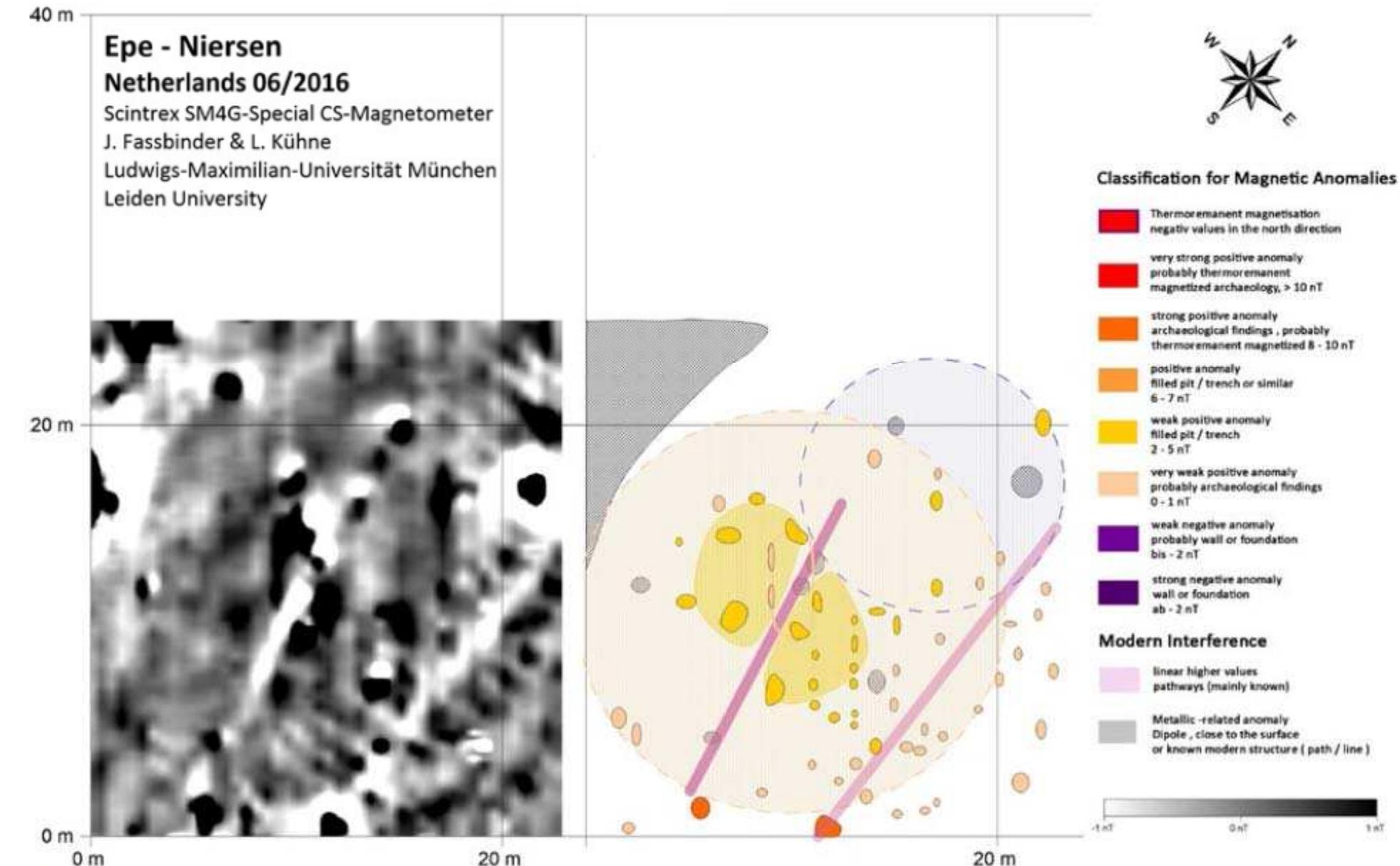 Magnetic map of survey area 2. smartmag sm4g-special