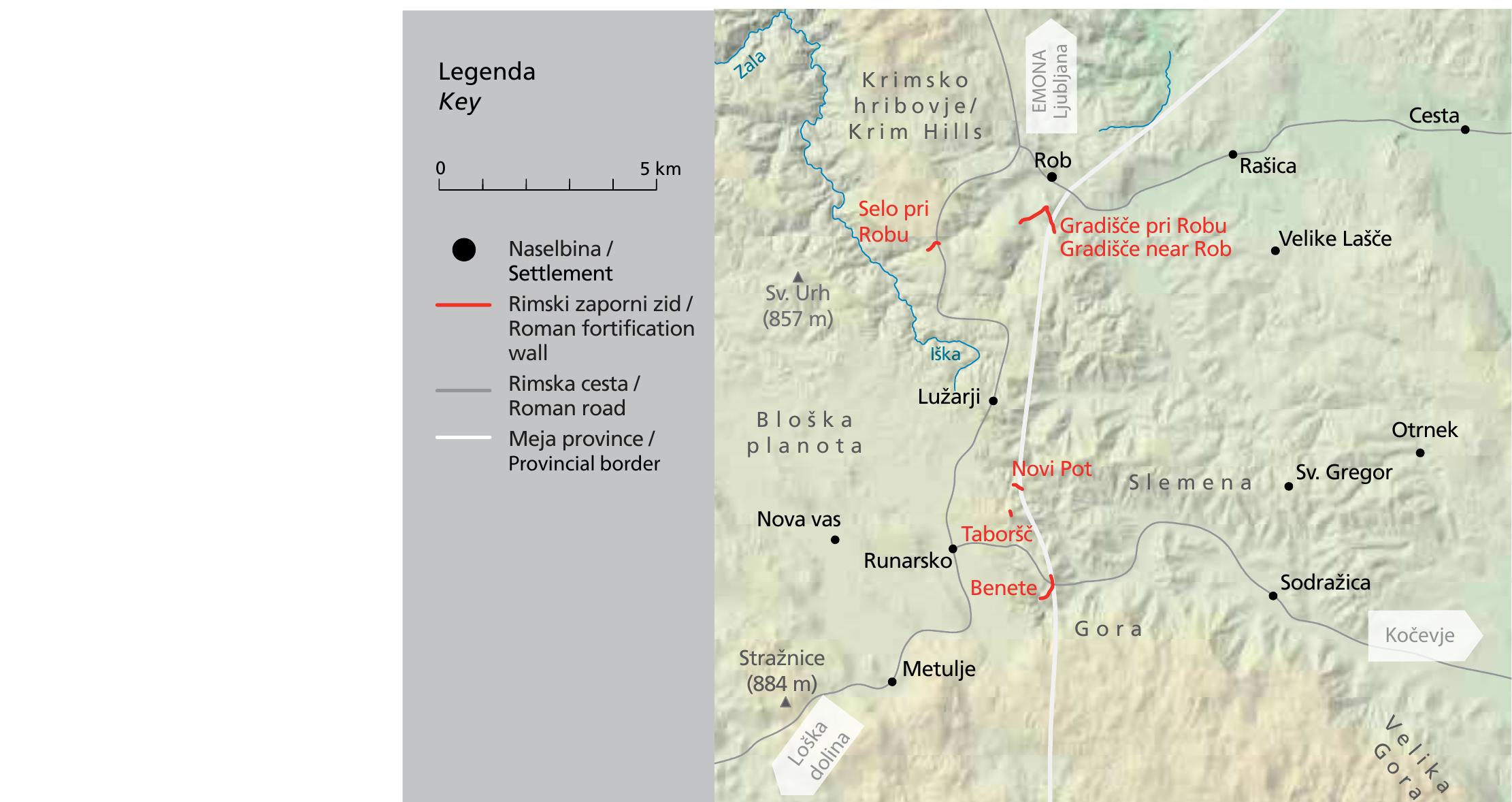 50. a general survey map of the benete, tabors¢, novi pot,