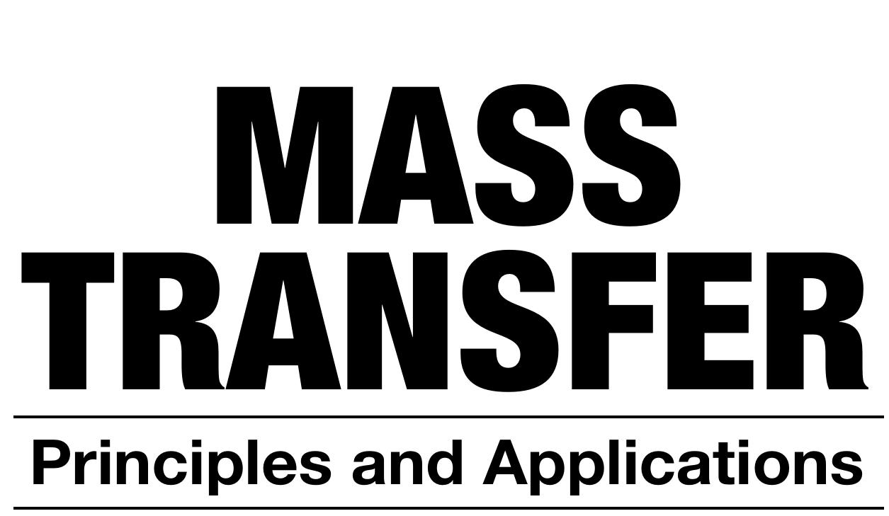 Figure 3 - Mass transfer principles and applications