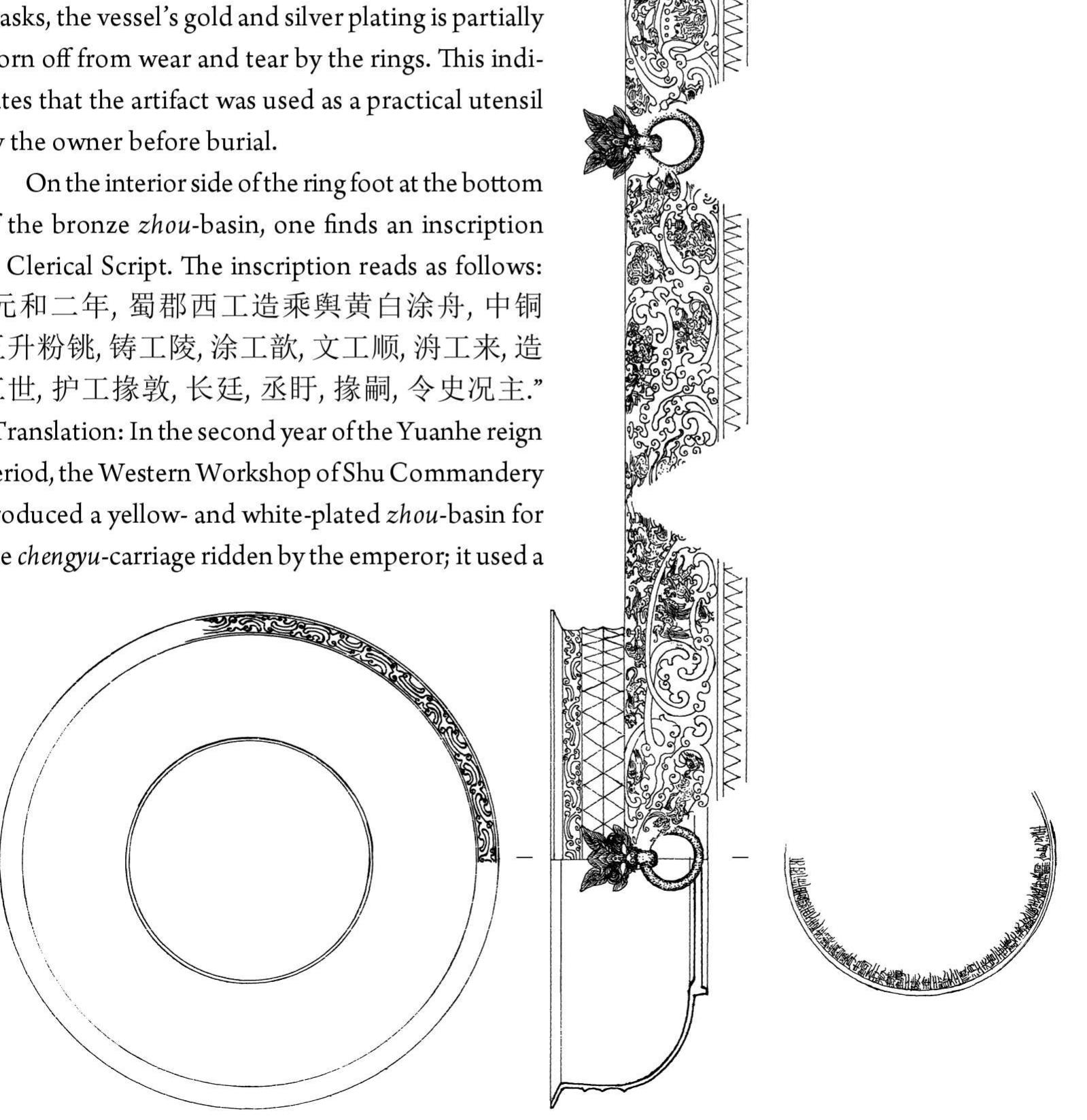 The areas near the zhou-basin’s ring-bearing animal